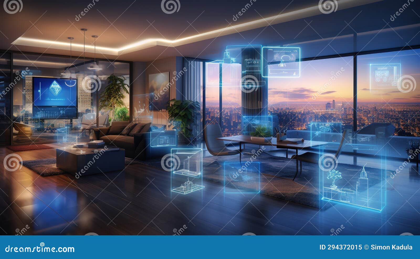 Luxury, Modern Apartment with Smarhub, Home Technology with Advanced ...