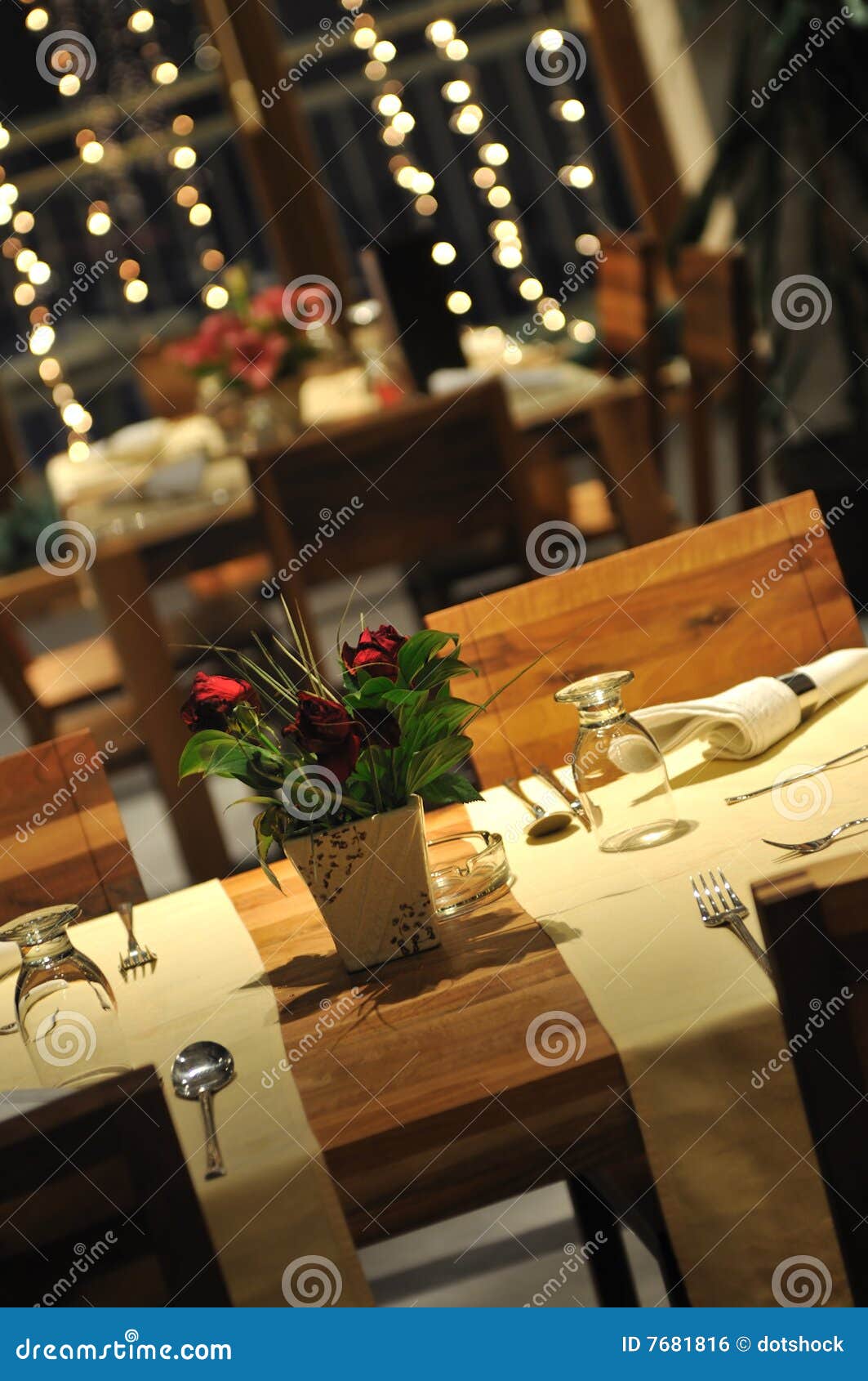 Luxury Modern Indoor Restaurant Stock Photo - Image of chalkboard ...
