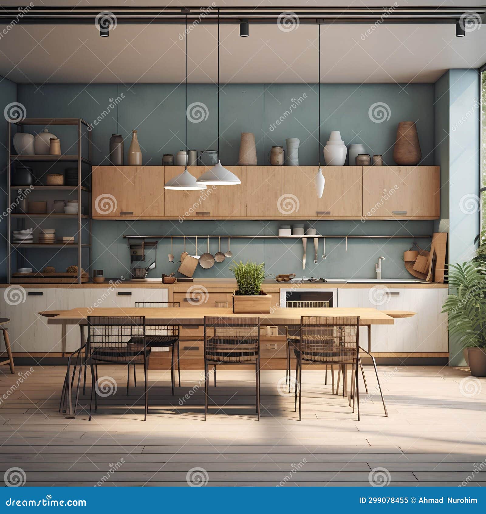 Luxury Modern Kitchen Concept Stock Image - Image of granite ...