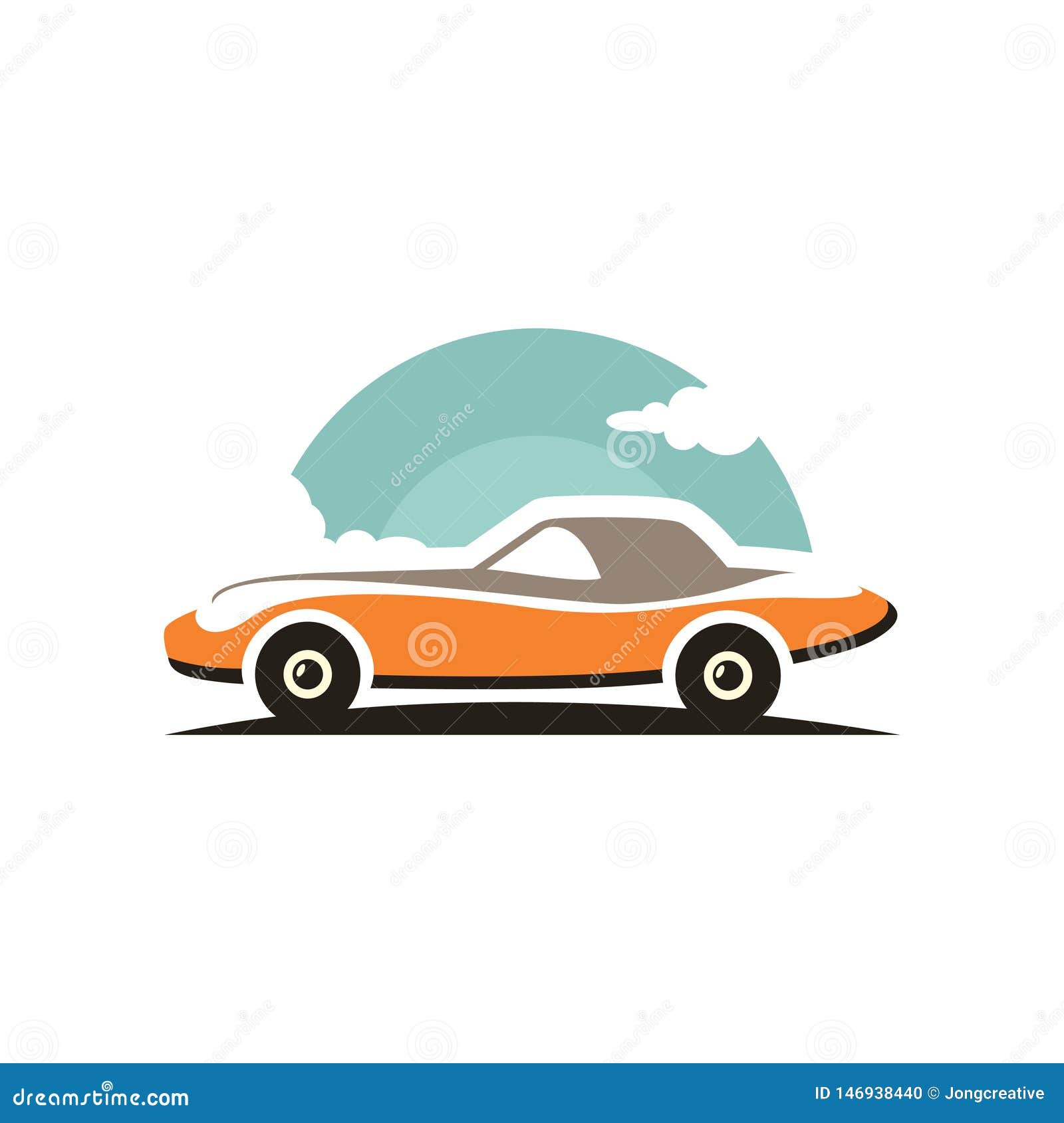 Luxury Muscle Car Service Logo Symbol Template Stock Vector ...
