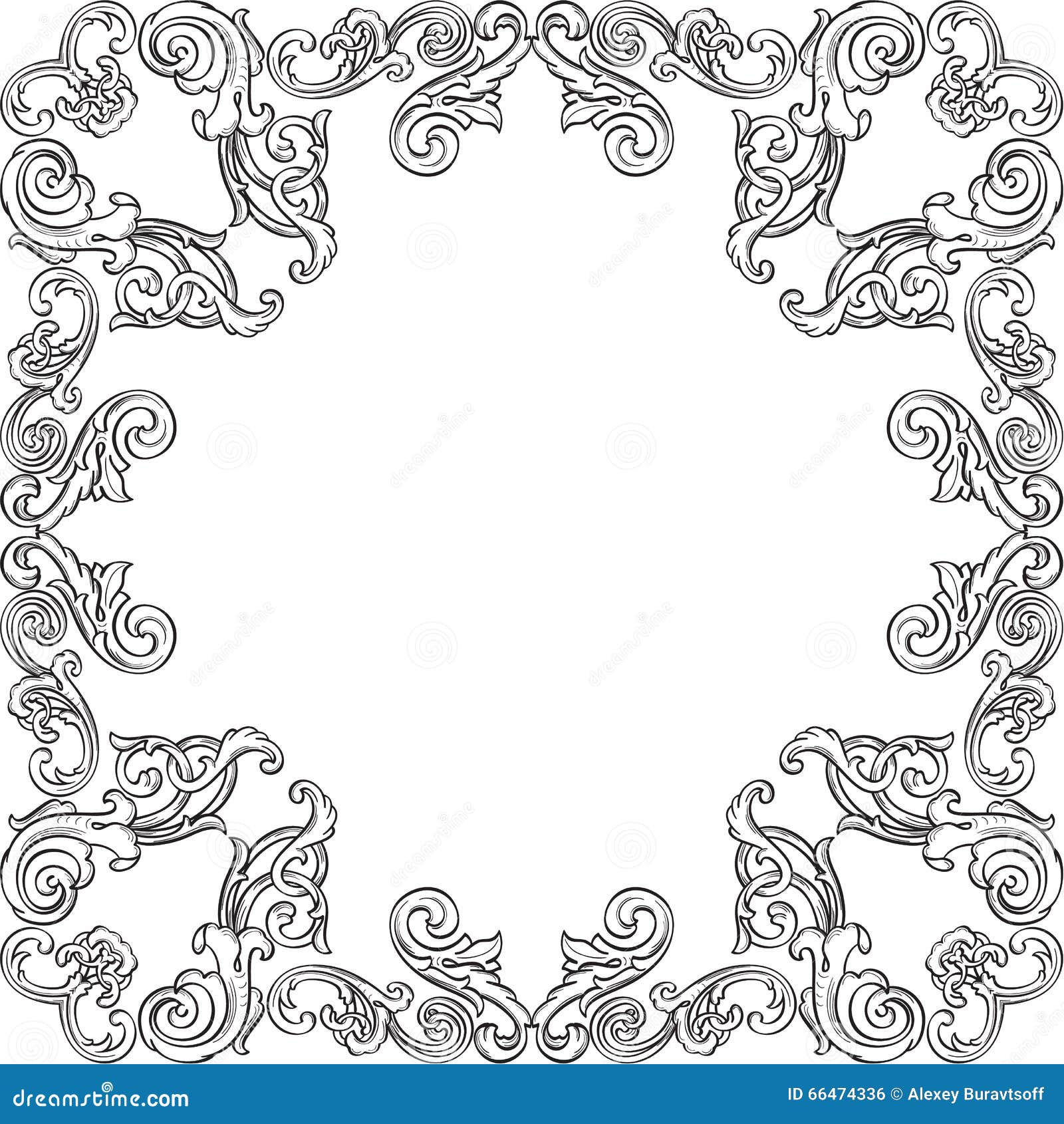 Luxury nice frame stock vector. Illustration of pattern - 66474336