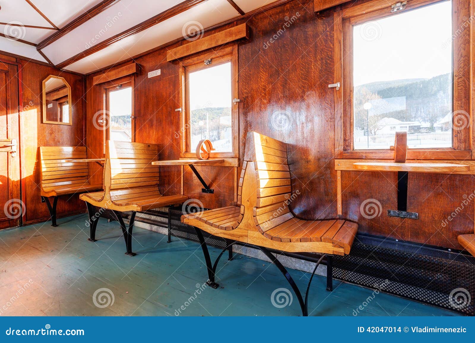 Luxury old train carriage stock photo. Image of empty - 42047014