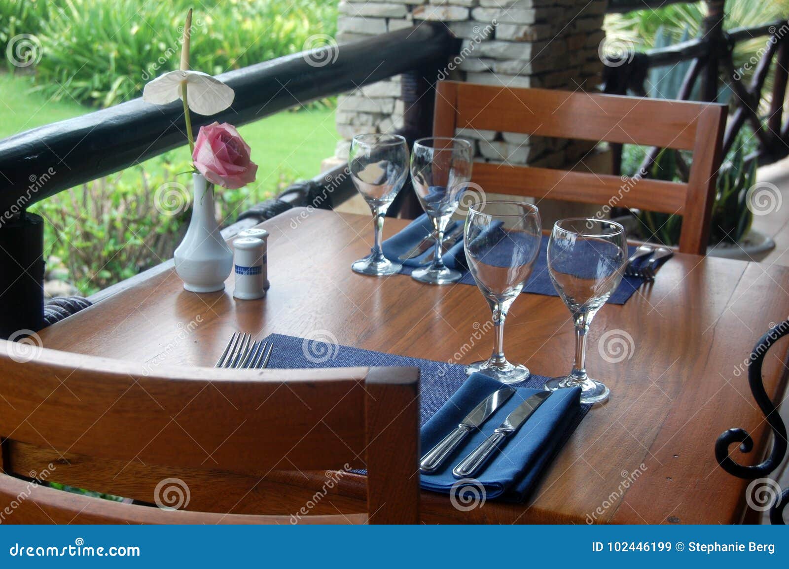 Luxury Patio Table Wine Tasting Stock Image - Image of outdoor ...