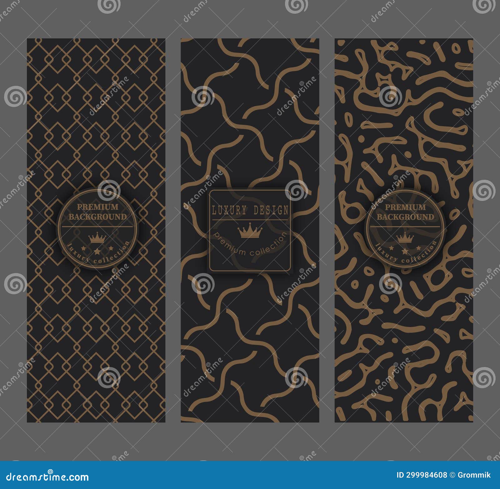 Luxury Pattern Design. Premium Background for Packaging, Cover ...