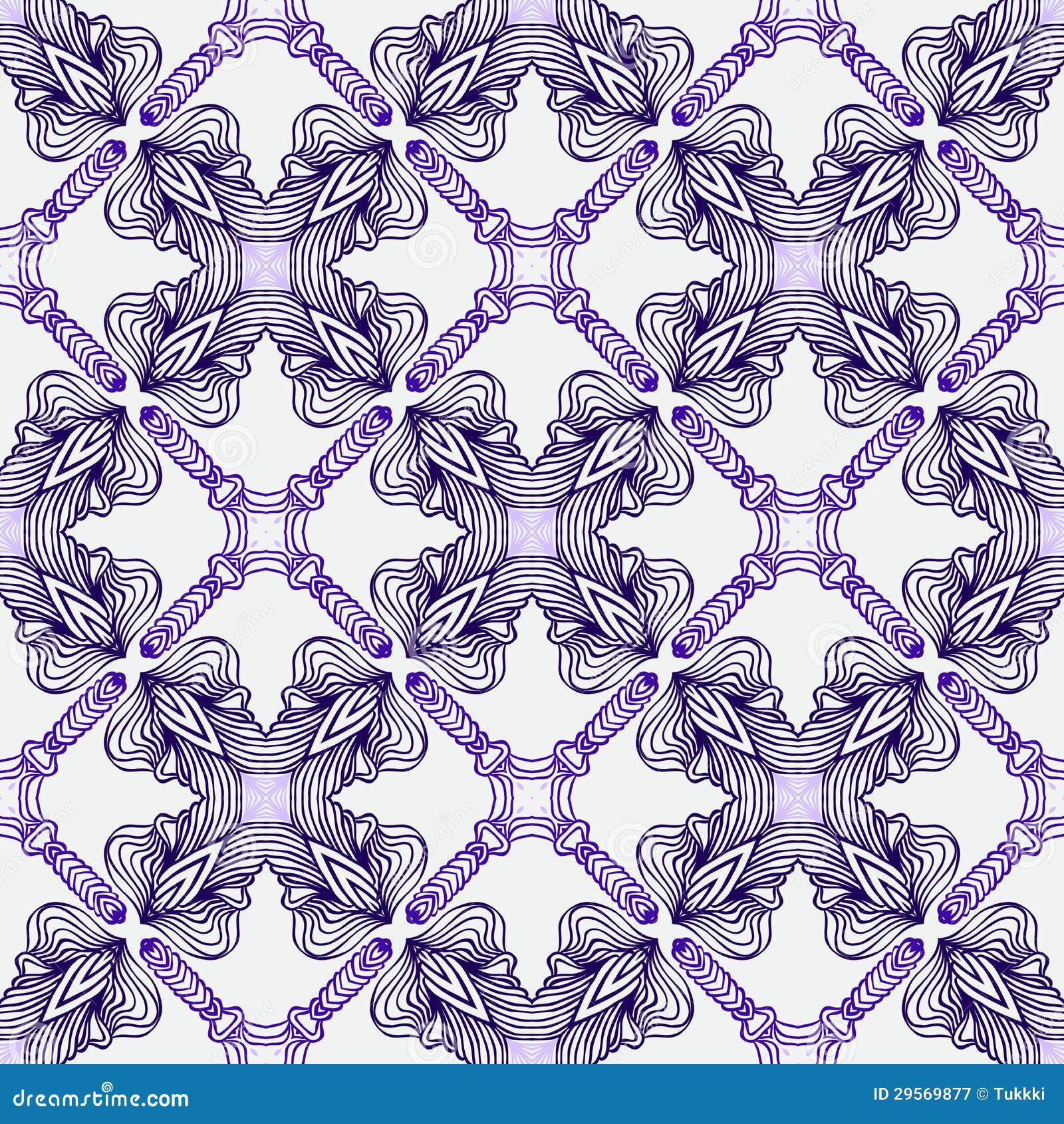 Luxury Pattern with Elegant Spanish Motifs Stock Vector - Illustration ...