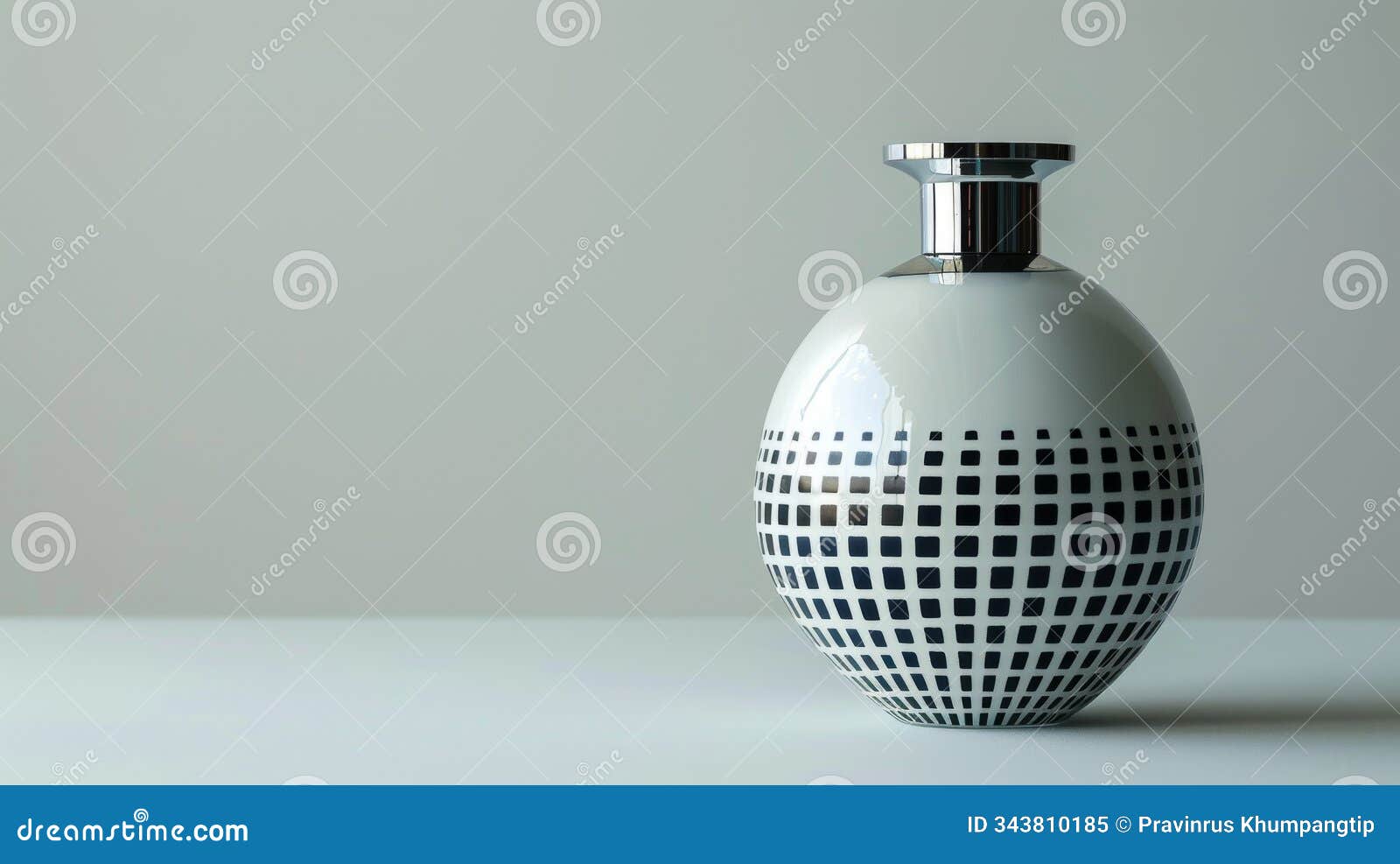 Luxury Perfume Bottle with a Geometric Design Stock Image - Image of ...