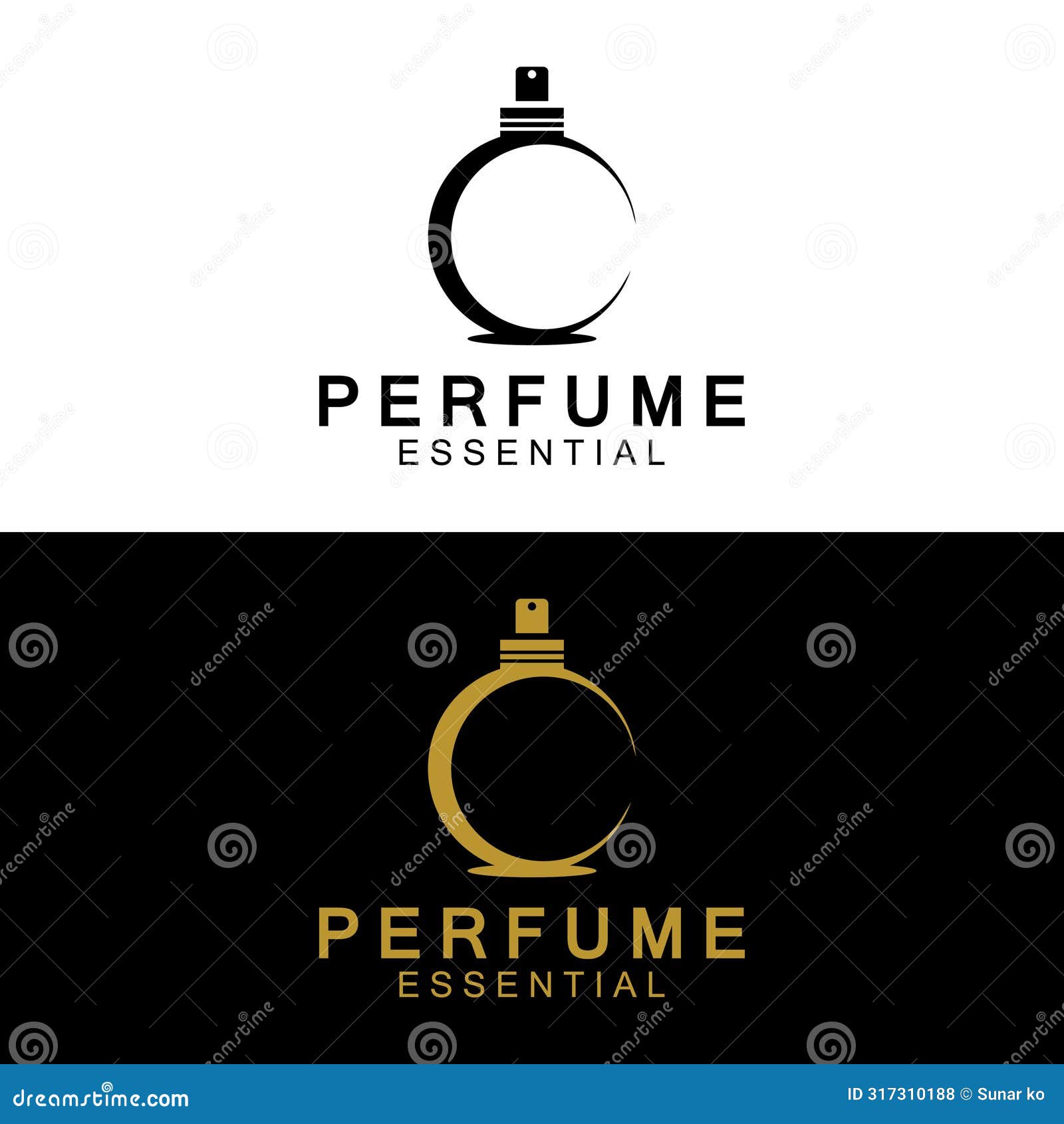 Luxury Perfume Logo Design for Business Cosmetics and Perfume Shops ...