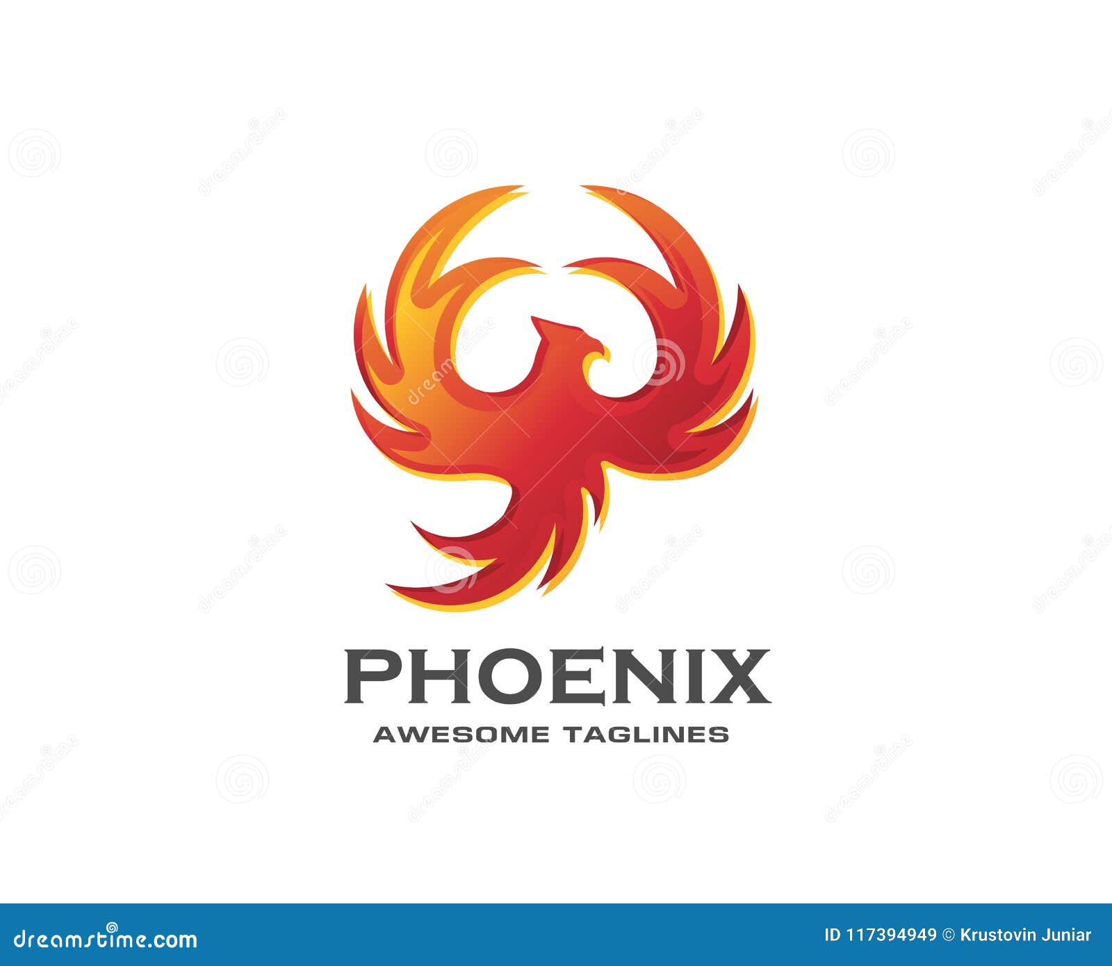 Best Phoenix Bird Logo Design Stock Vector - Illustration of legal ...