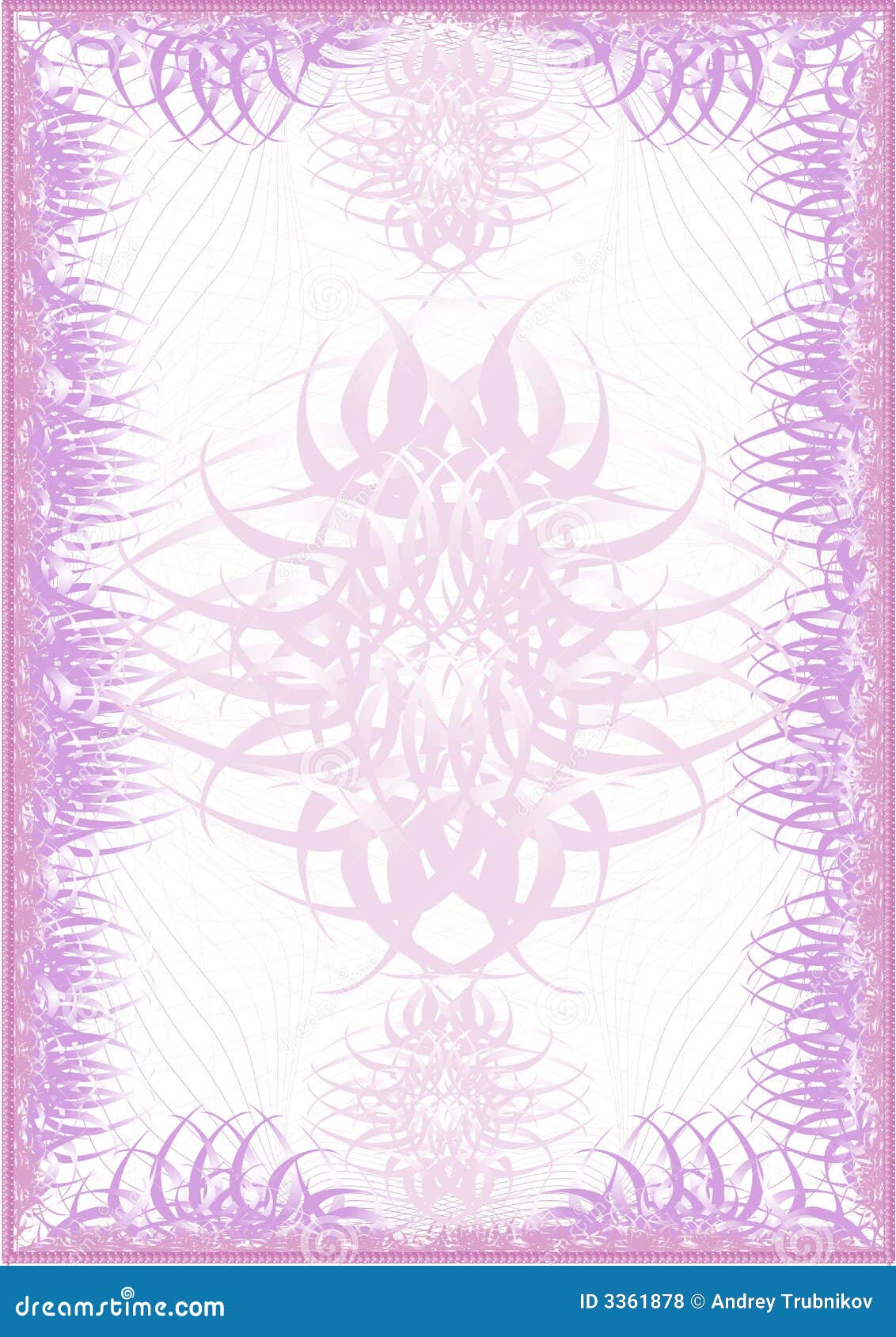 Pink Blank Award Badge Featuring A Ribbon And Three Stars, Symbolizing ...