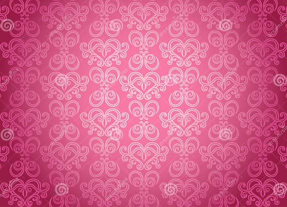 Luxury Pink Ornamental Pattern Stock Vector - Illustration of abstract ...