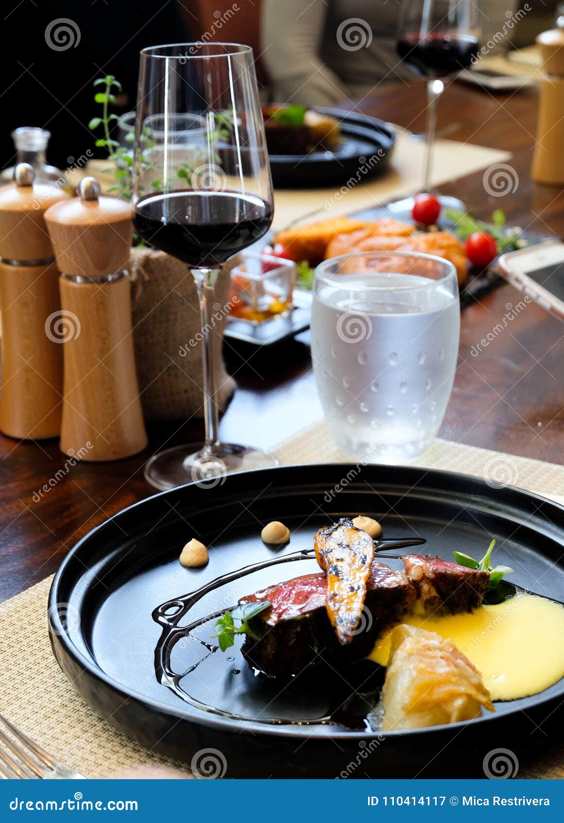 Luxury plate stock image. Image of plate, luxury, dining - 110414117