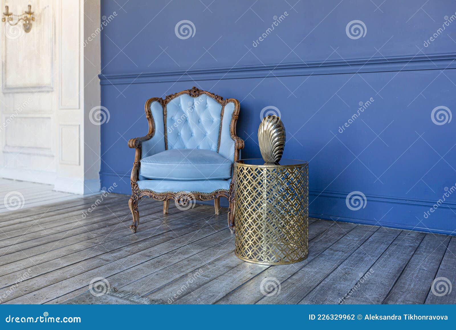 Luxury Posh Bed Room Interior in Stock Photo - Image of home, classic ...