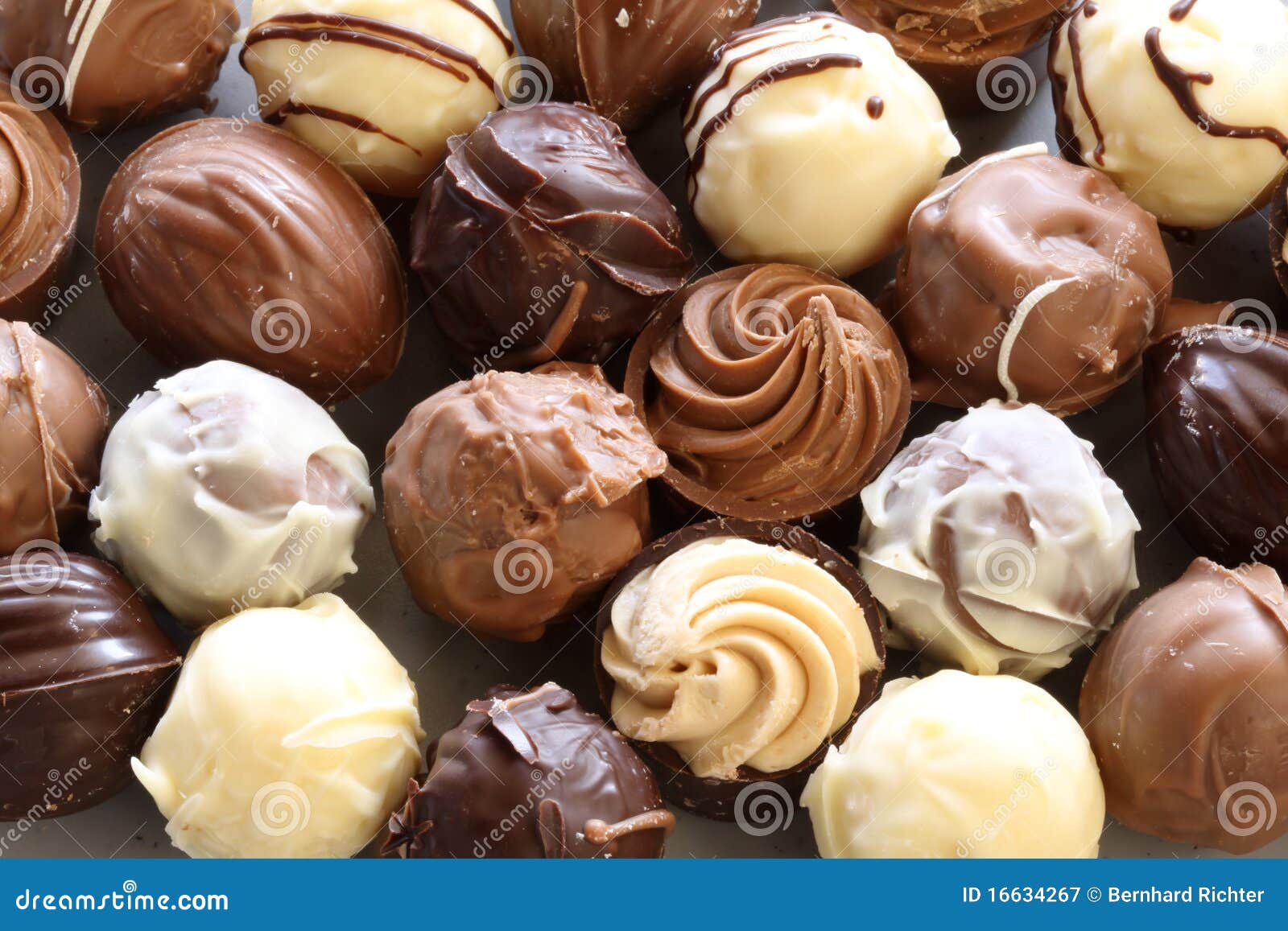 Luxury Pralines stock image. Image of praline, calories - 16634267