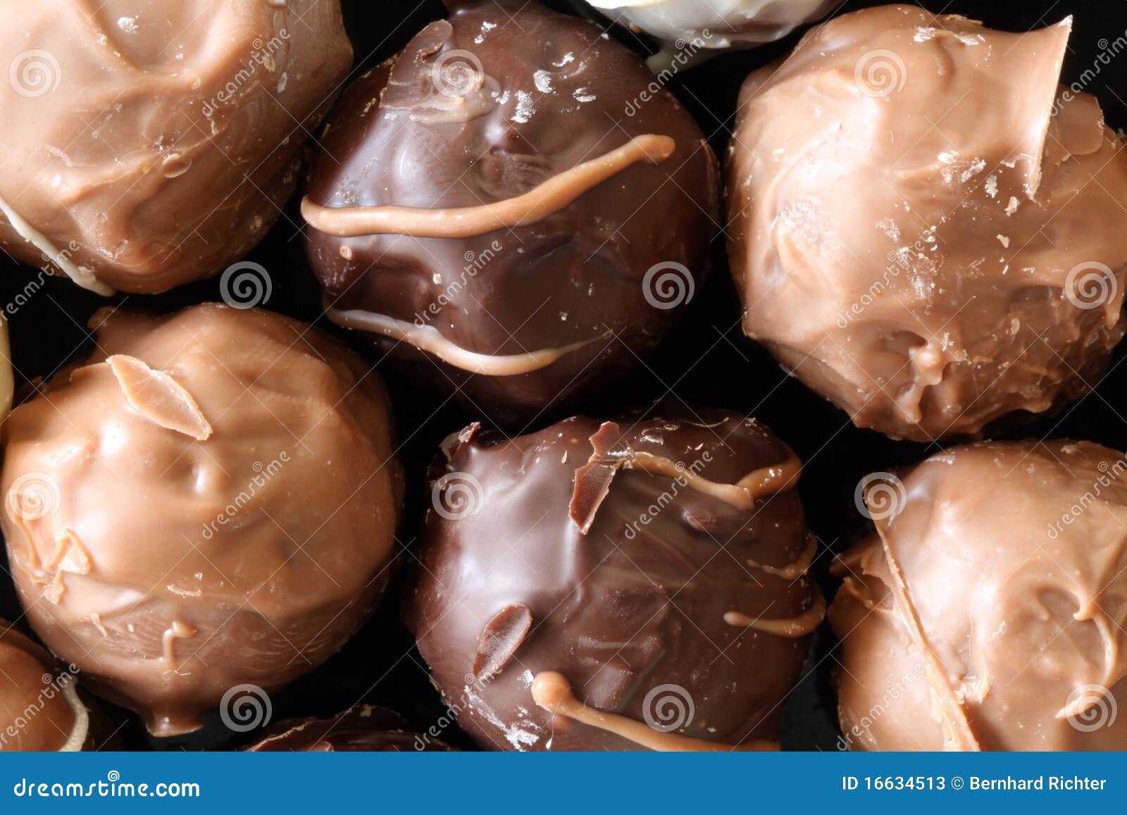 Luxury Pralines stock image. Image of praline, calories - 16634513
