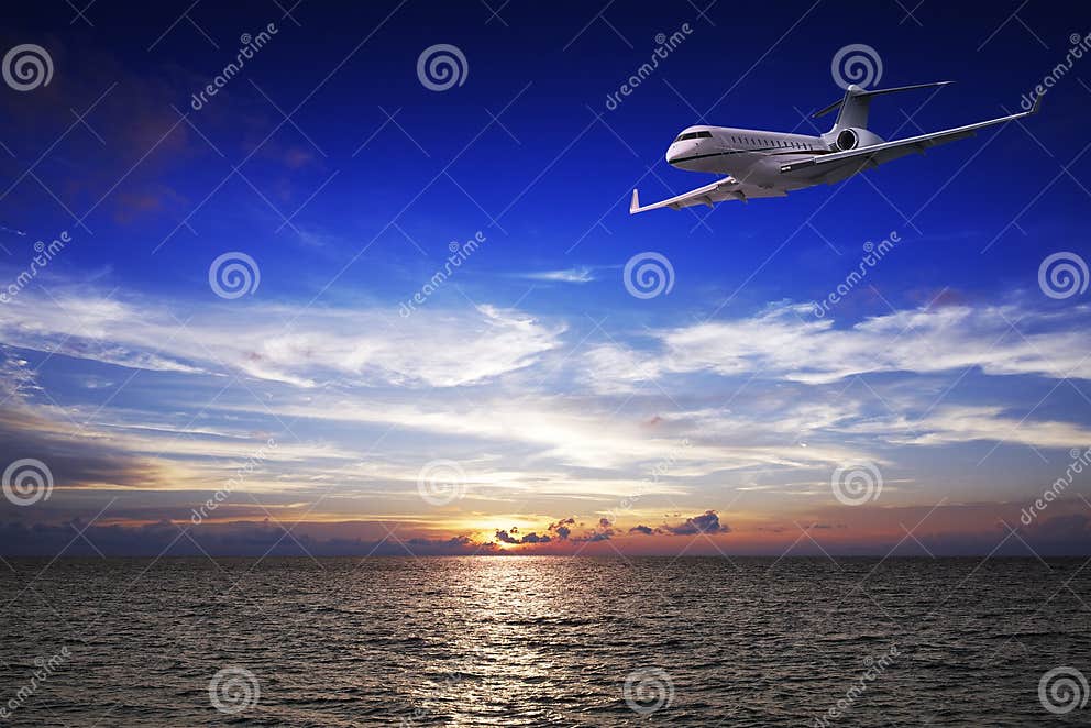 Luxury private jet stock photo. Image of blue, colorful - 19395752