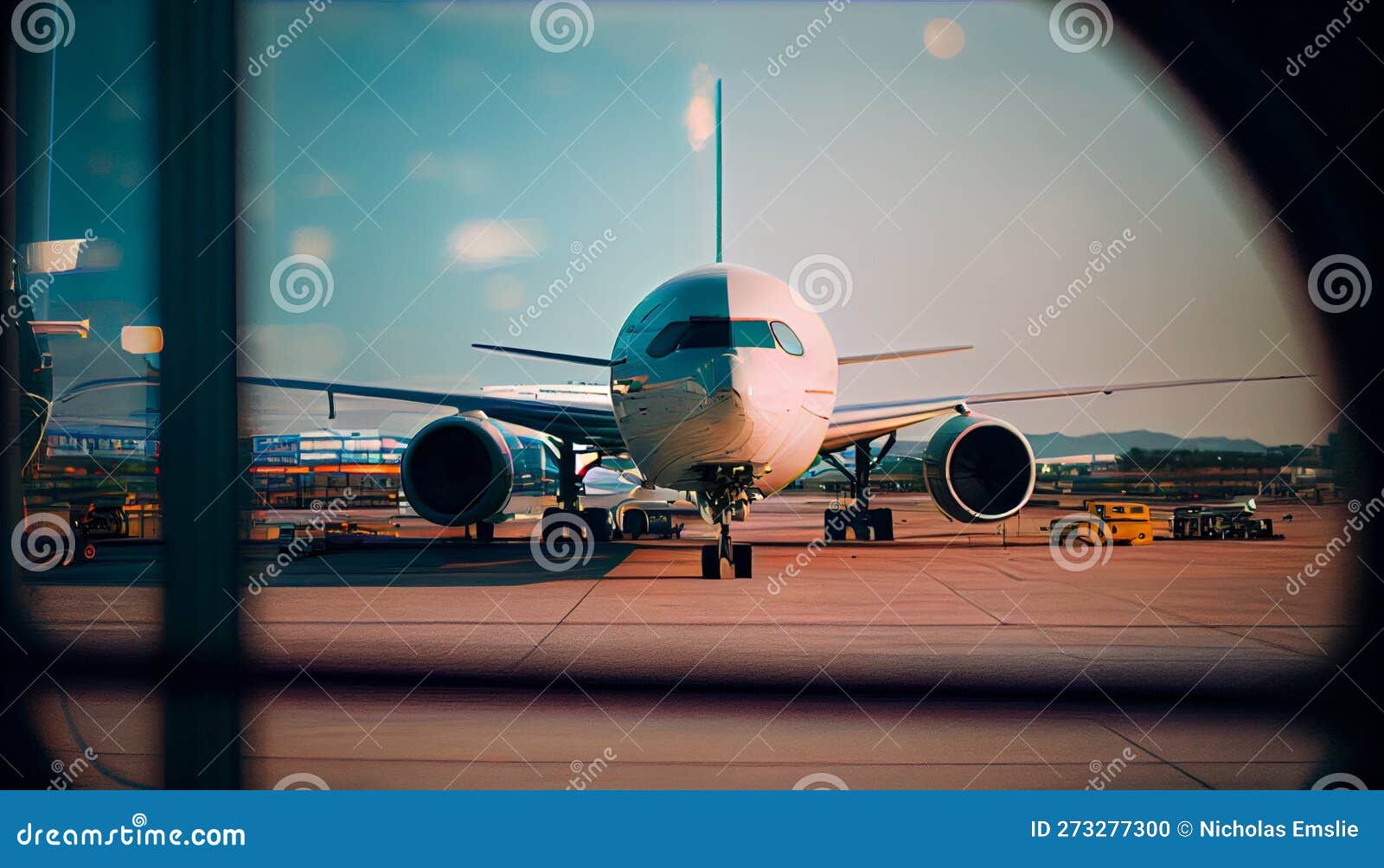 Luxury Private Jet Ai Generated Stock Illustration - Illustration of ...