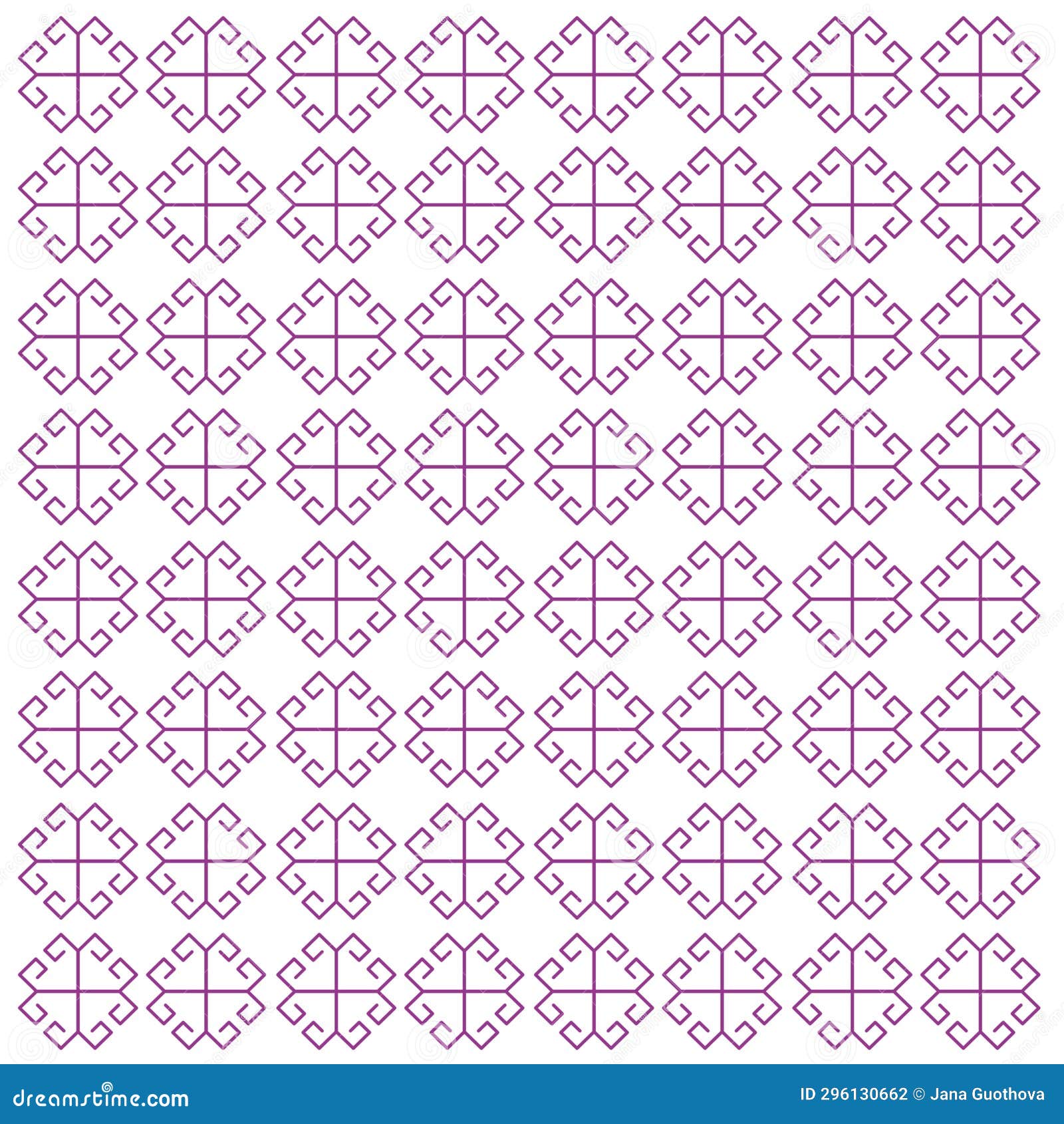 Luxury Purple Aztecs Ornamental Pattern Texture Background Stock Vector ...