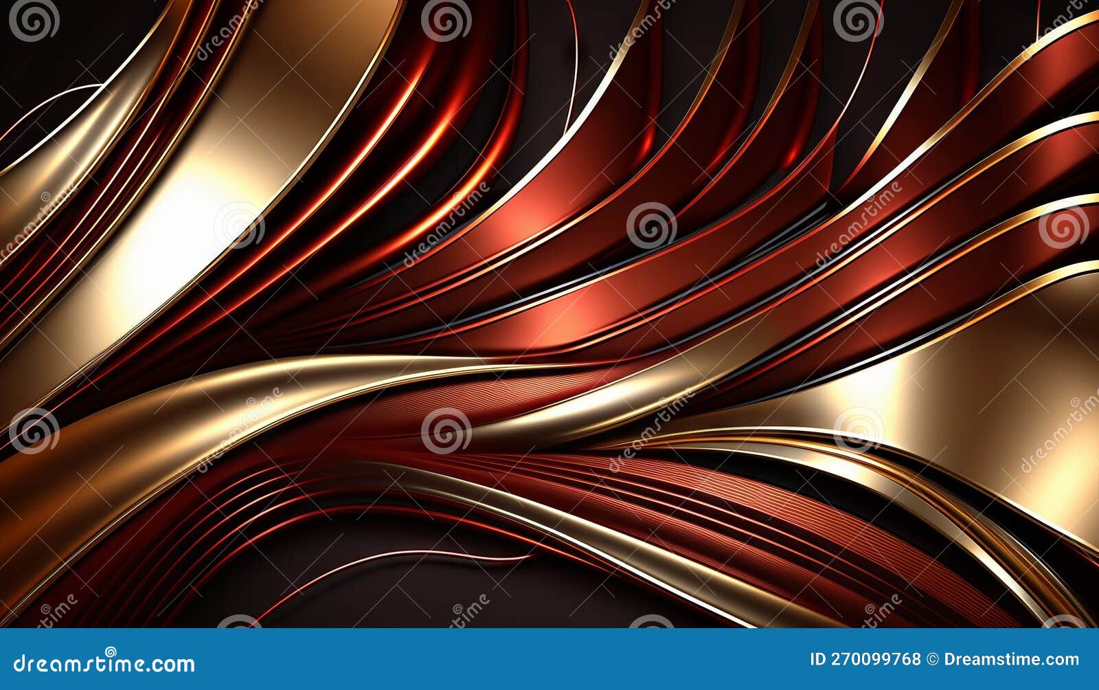 Luxury Red Background with Golden Lines Stock Illustration ...