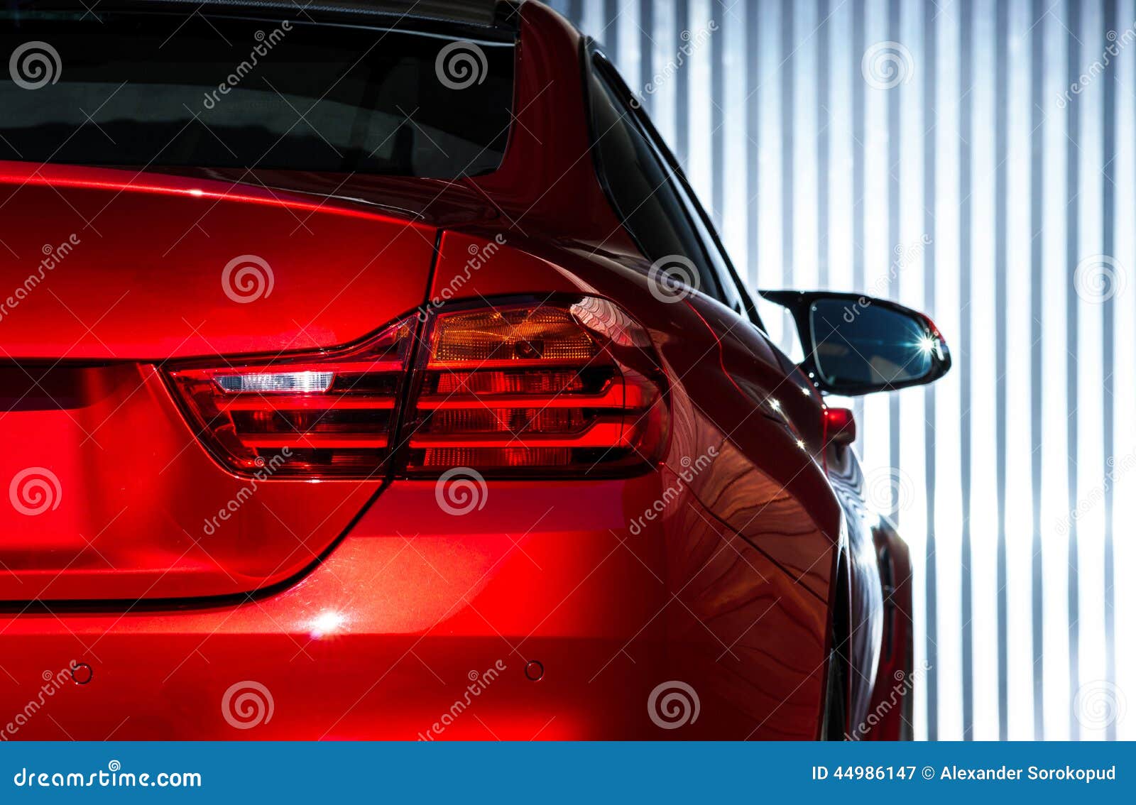 Luxury red car view stock image. Image of color, fast - 44986147