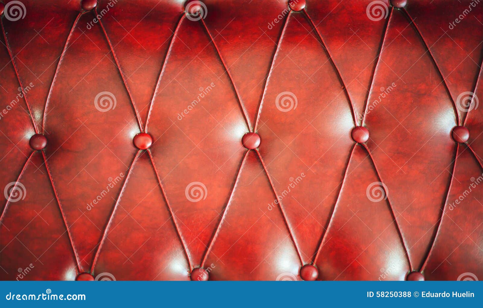 Luxury Red Leather Cushion Close-up Background Stock Photo - Image of ...
