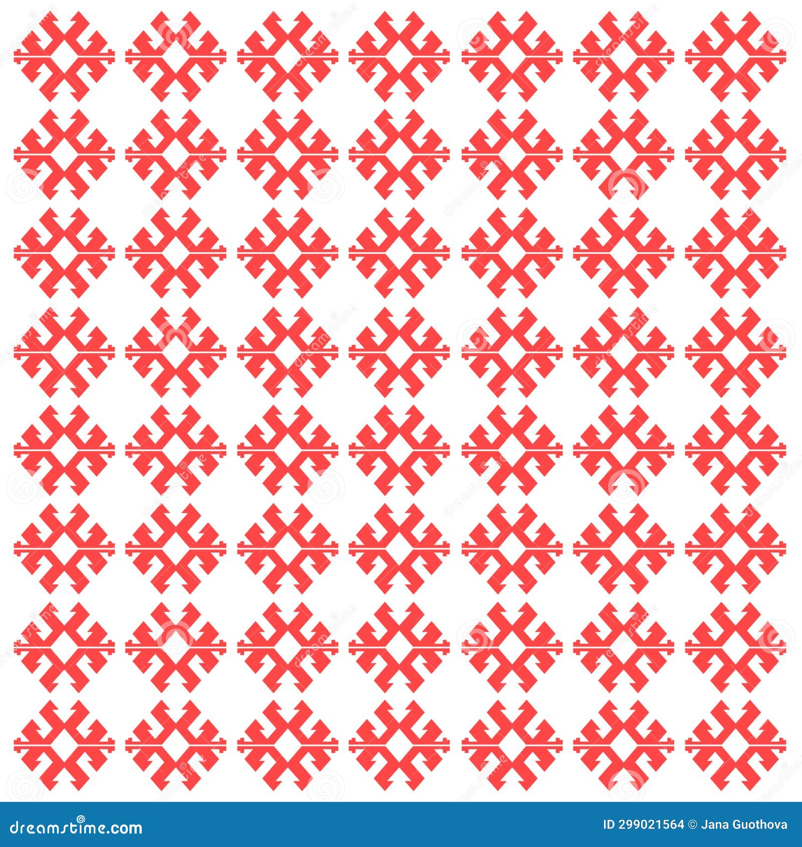 Luxury Red Ornamental Pattern Stock Vector - Illustration of ornamental ...