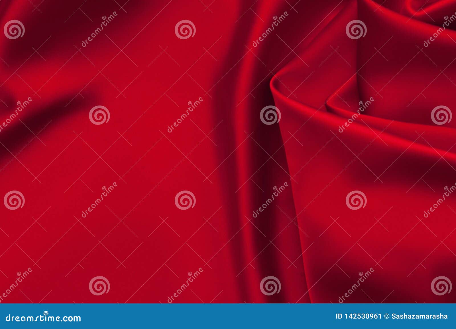 Luxury Red Satin Fabric Cloth Abstract Background Stock Image - Image ...