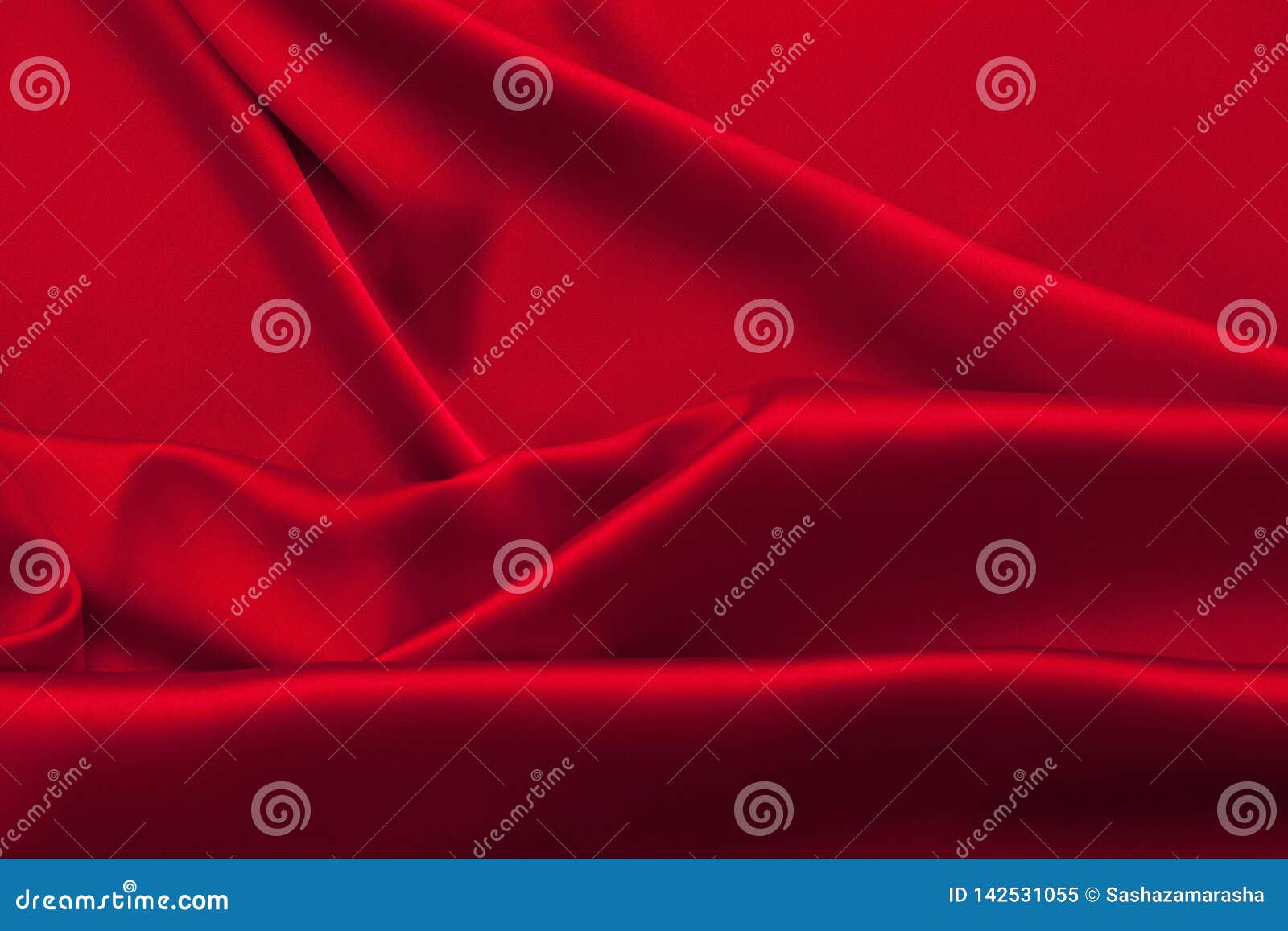 Luxury Red Satin Fabric Cloth Abstract Background Stock Image - Image ...