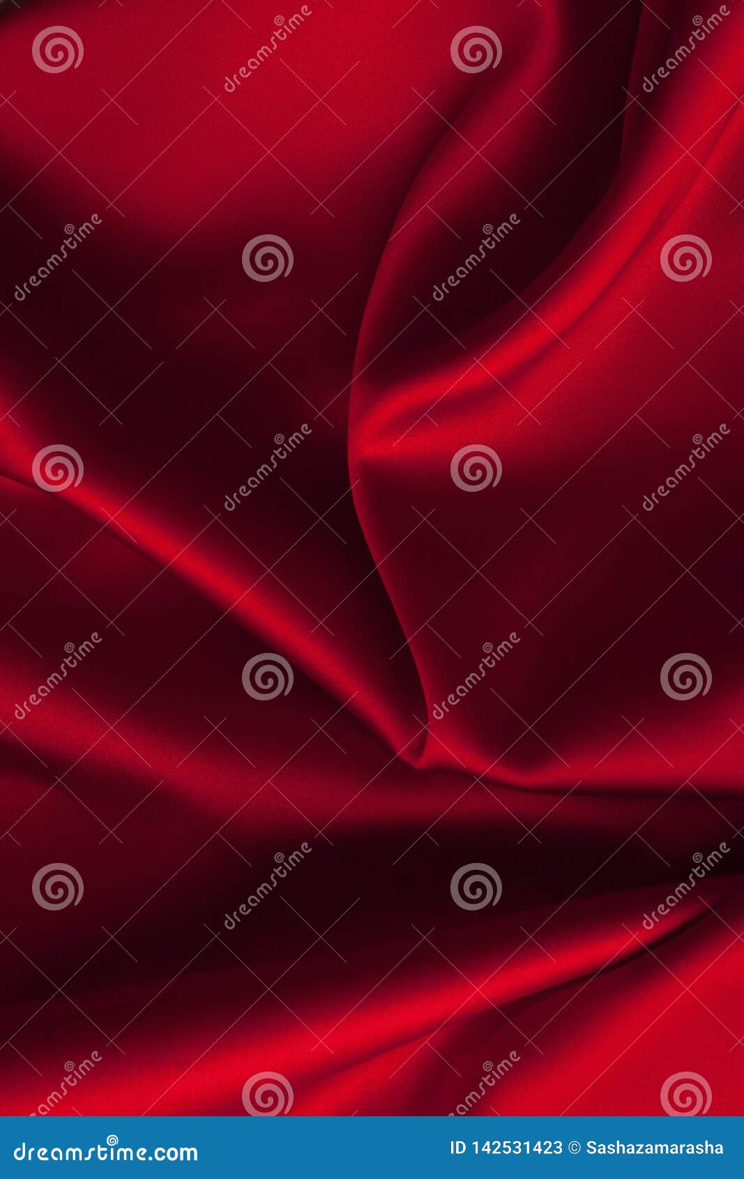 Luxury Red Satin Fabric Cloth Abstract Background Stock Image - Image ...