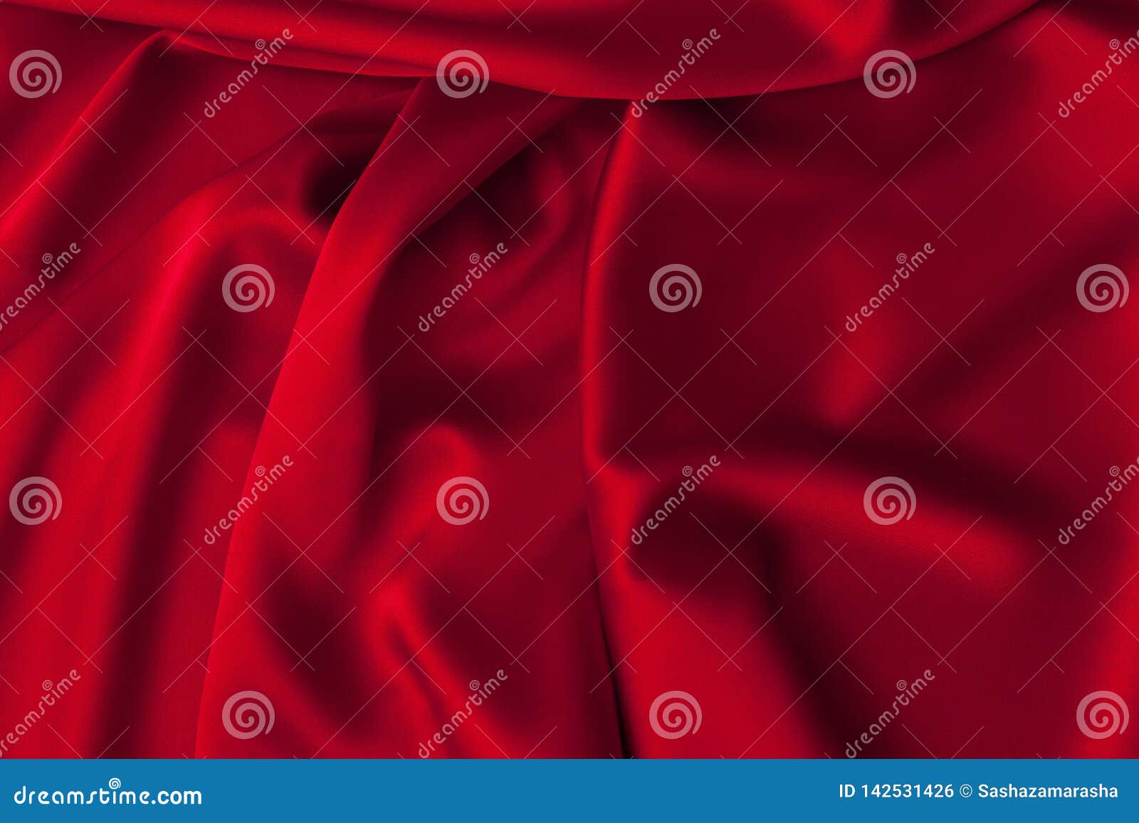 Luxury Red Satin Fabric Cloth Abstract Background Stock Photo - Image ...