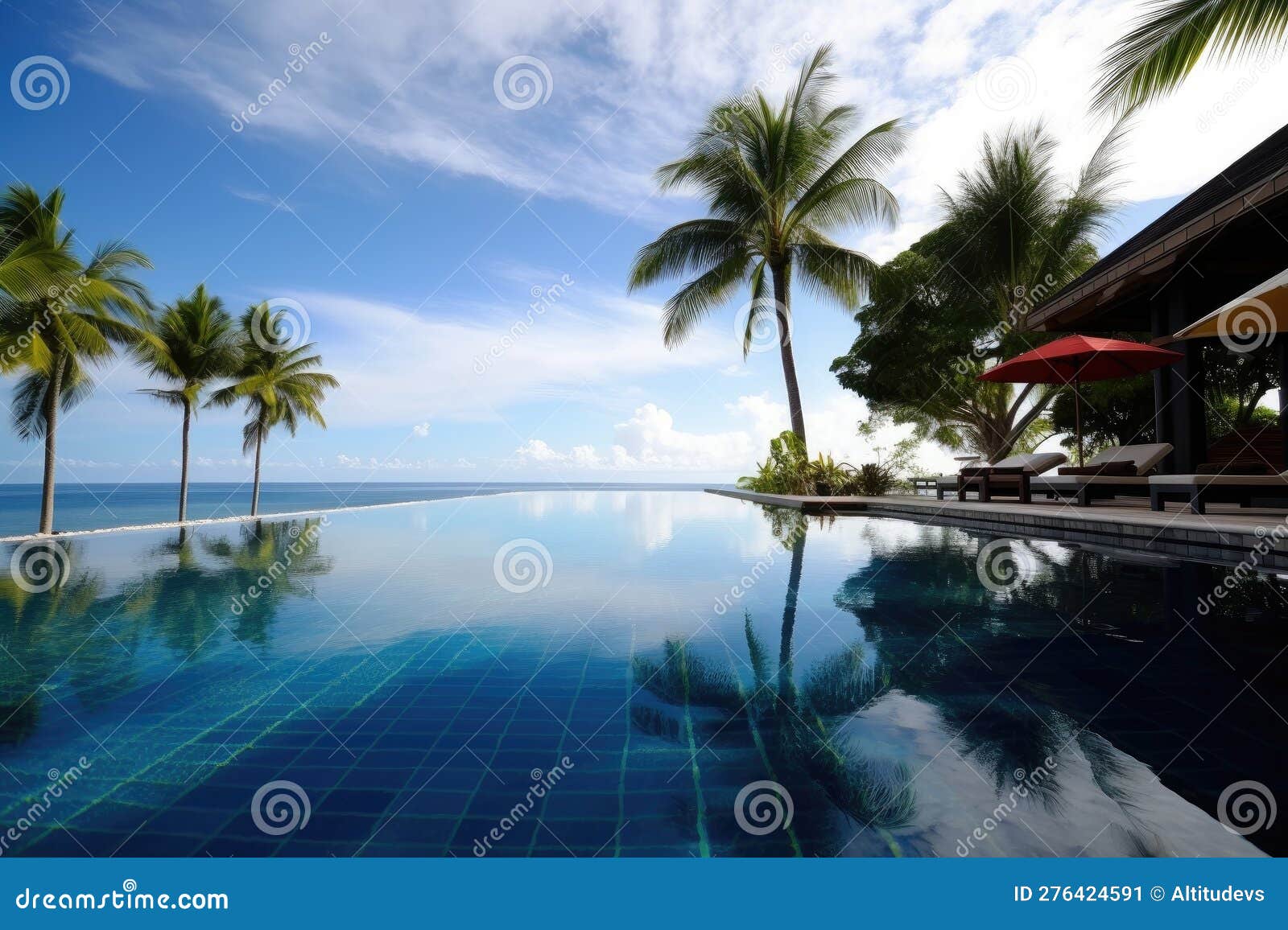 Luxury Resort, with Infinity Pool and Ocean Views, on an Exotic Island ...