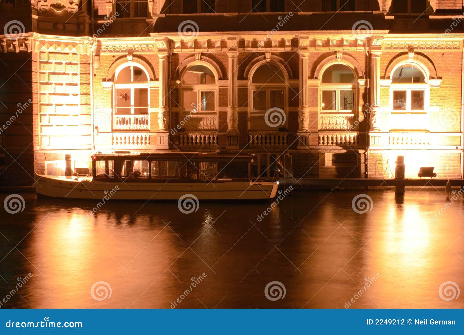 Luxury River Boat and Hotel Stock Photo - Image of black, beautiful ...