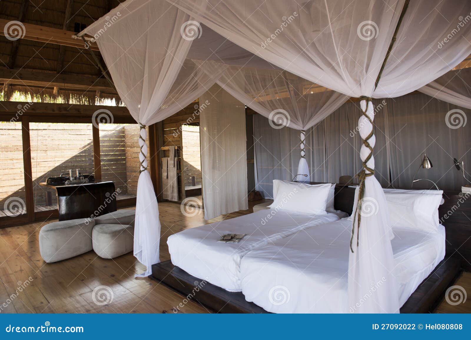 Luxury Safari Hotel Botswana Stock Photo - Image of lodge, botswana ...