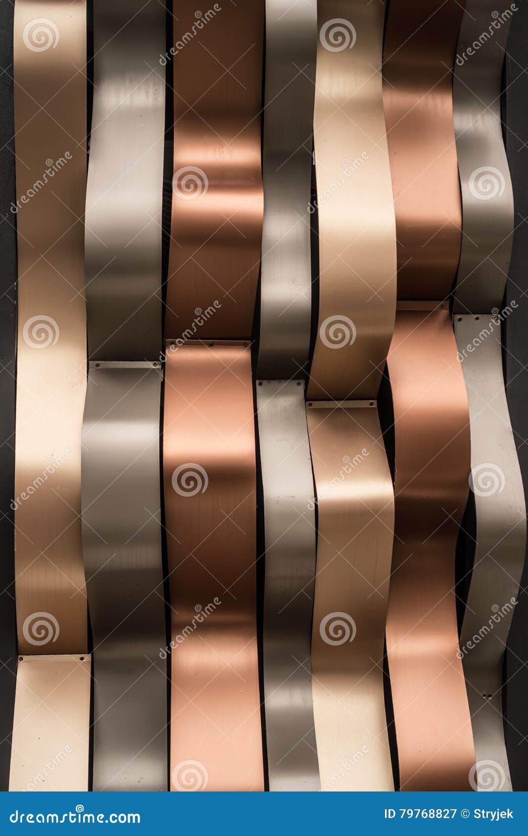 Luxury Shiny Golden, Silver and Rusty Modern Wall Background Stock ...