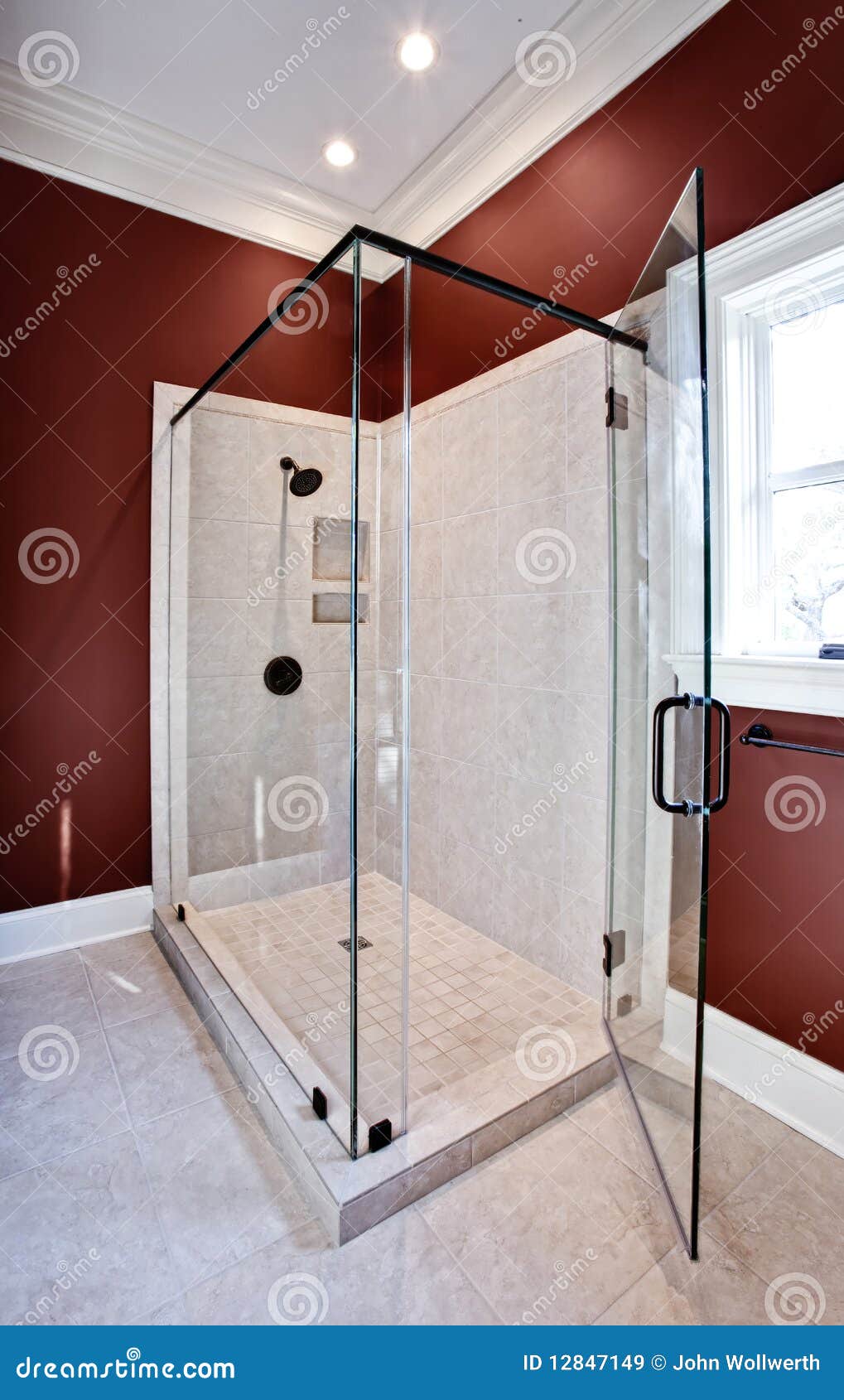 Luxury shower stock image. Image of luxurious, rest, real - 12847149