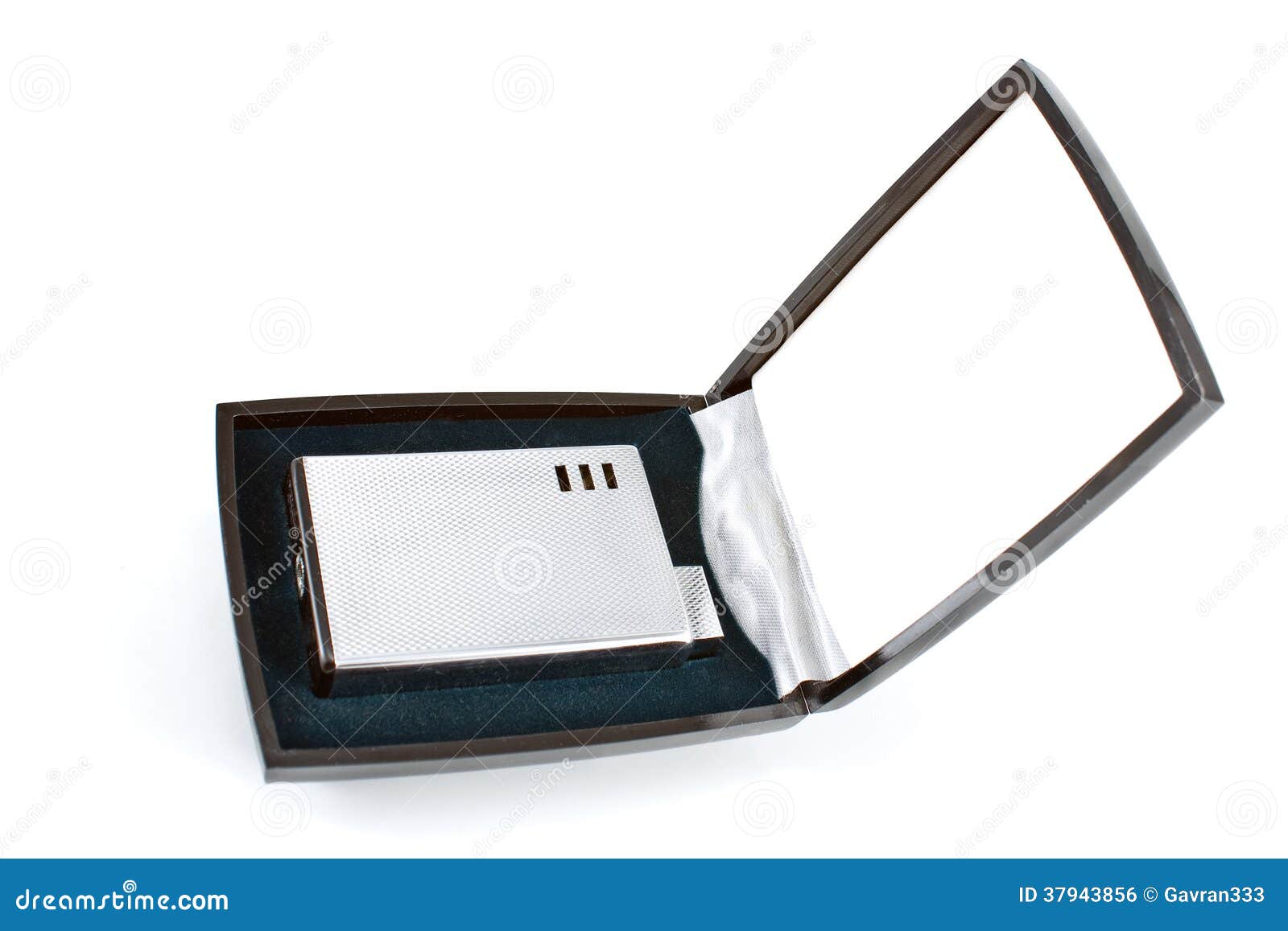 Luxury Silver Lighter in Box Stock Photo - Image of retro, steel: 37943856