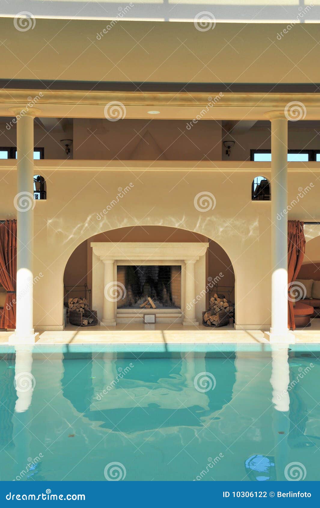 Luxury spa pool stock photo. Image of luxury, light, cool - 10306122