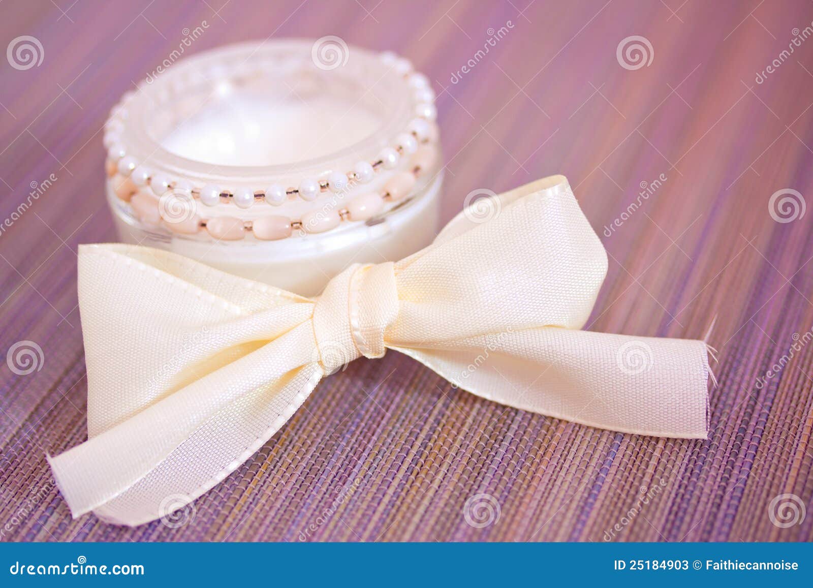 Luxury Spa Product: Moisturising Cream Stock Image - Image of cure ...