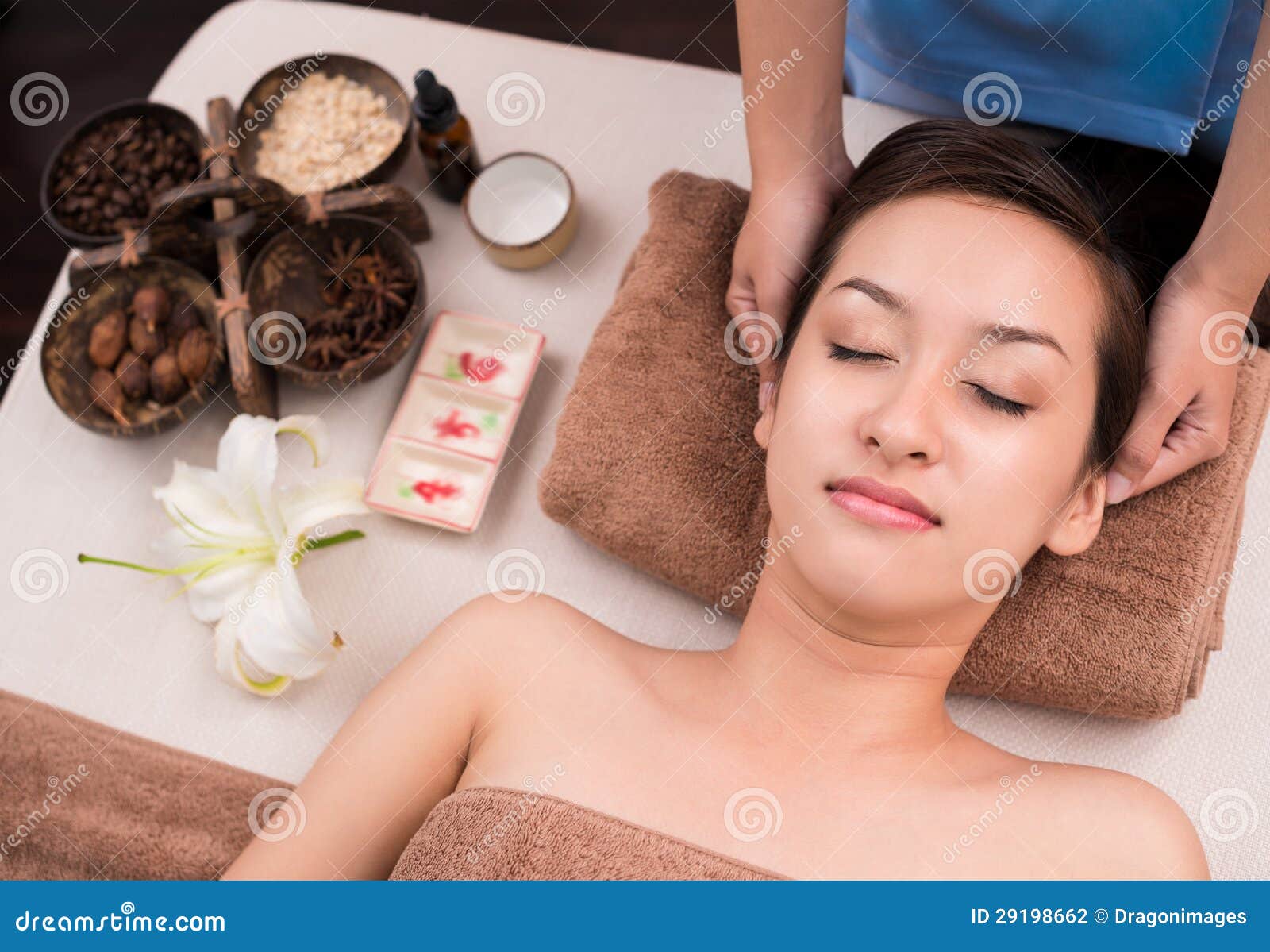 Luxury spa treatment stock photo. Image of aromatherapy - 29198662