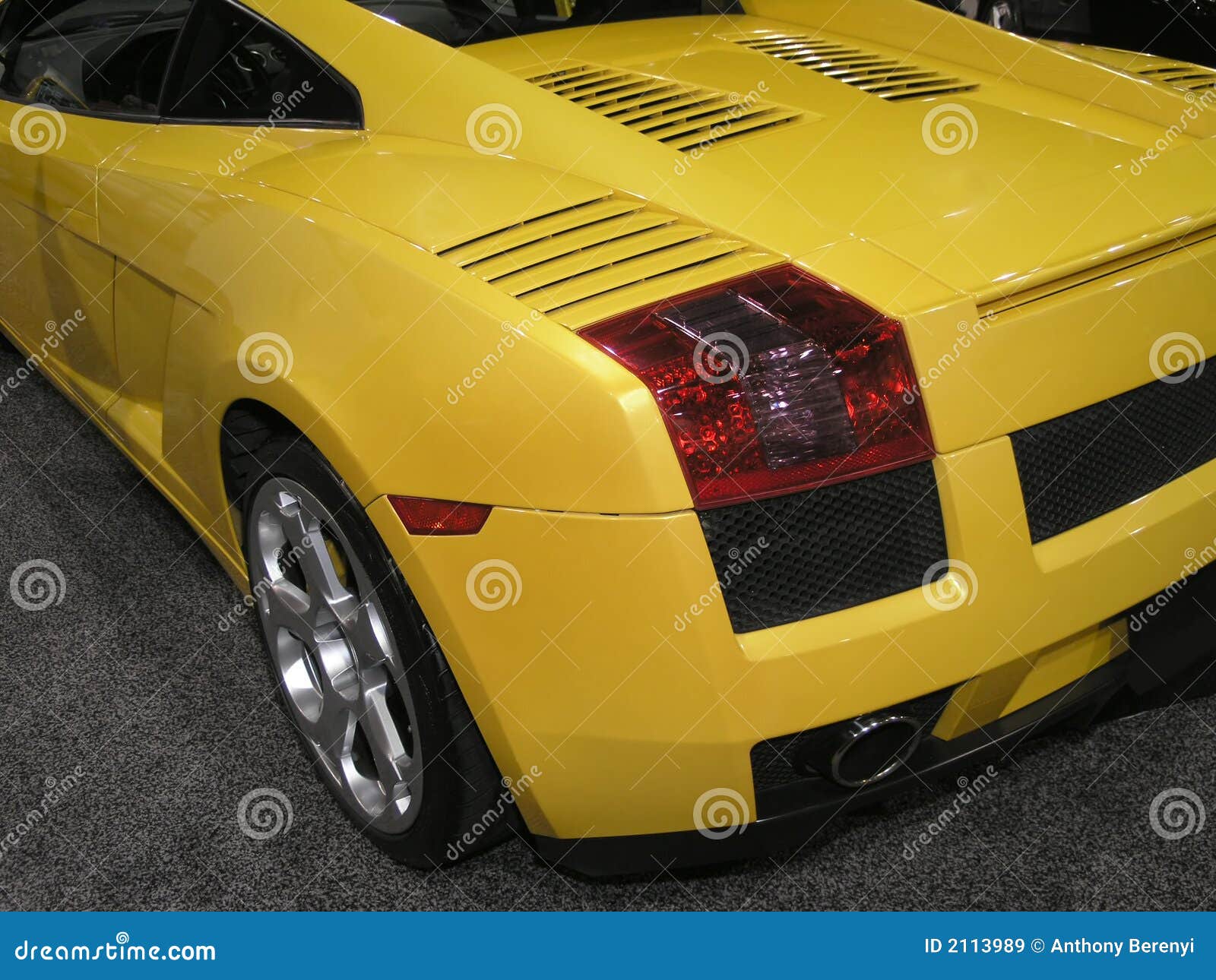 Luxury Sports Car back 1 stock image. Image of futuristic - 2113989