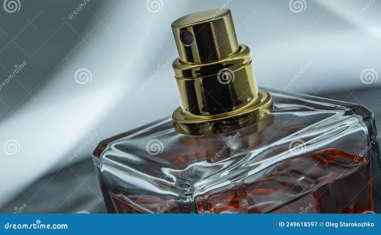 Luxury Spray Perfume Bottle Close Up Stock Image - Image of glamour ...