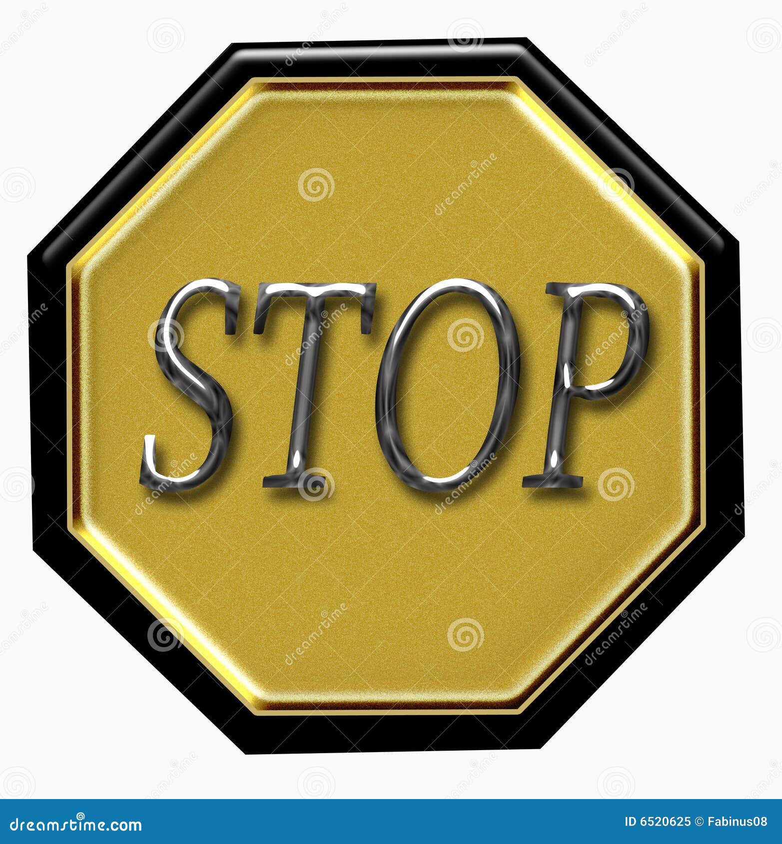 Luxury stop sign stock illustration. Illustration of signs - 6520625