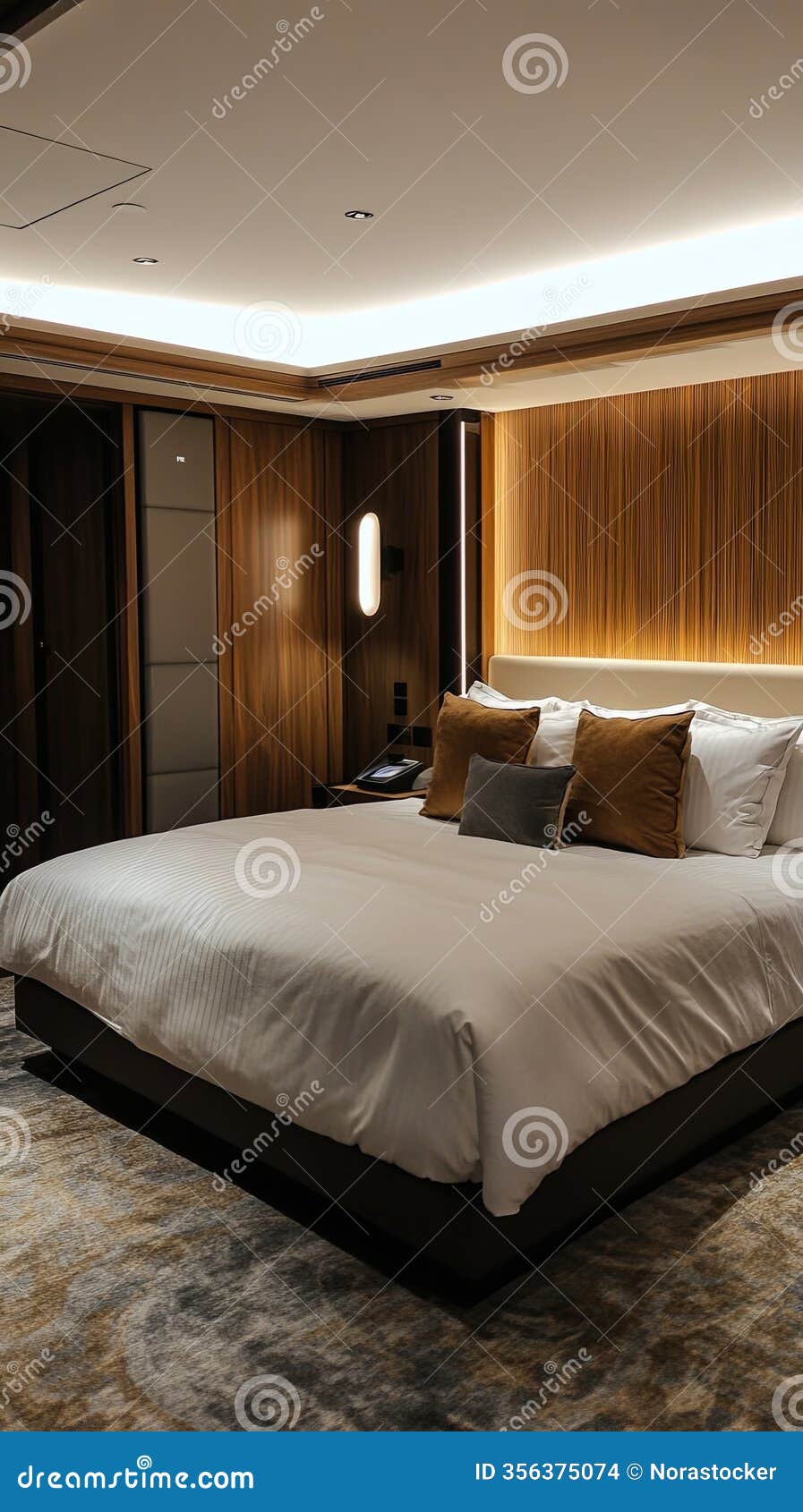 A Luxury Suite with Custom Amenities Stock Photo - Image of chair ...