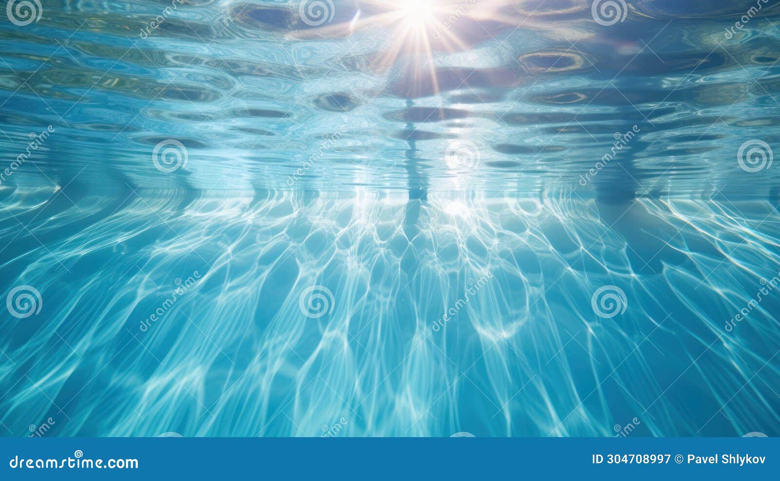 Luxury Swimming Pool on White Background. Stock Image - Image of ...