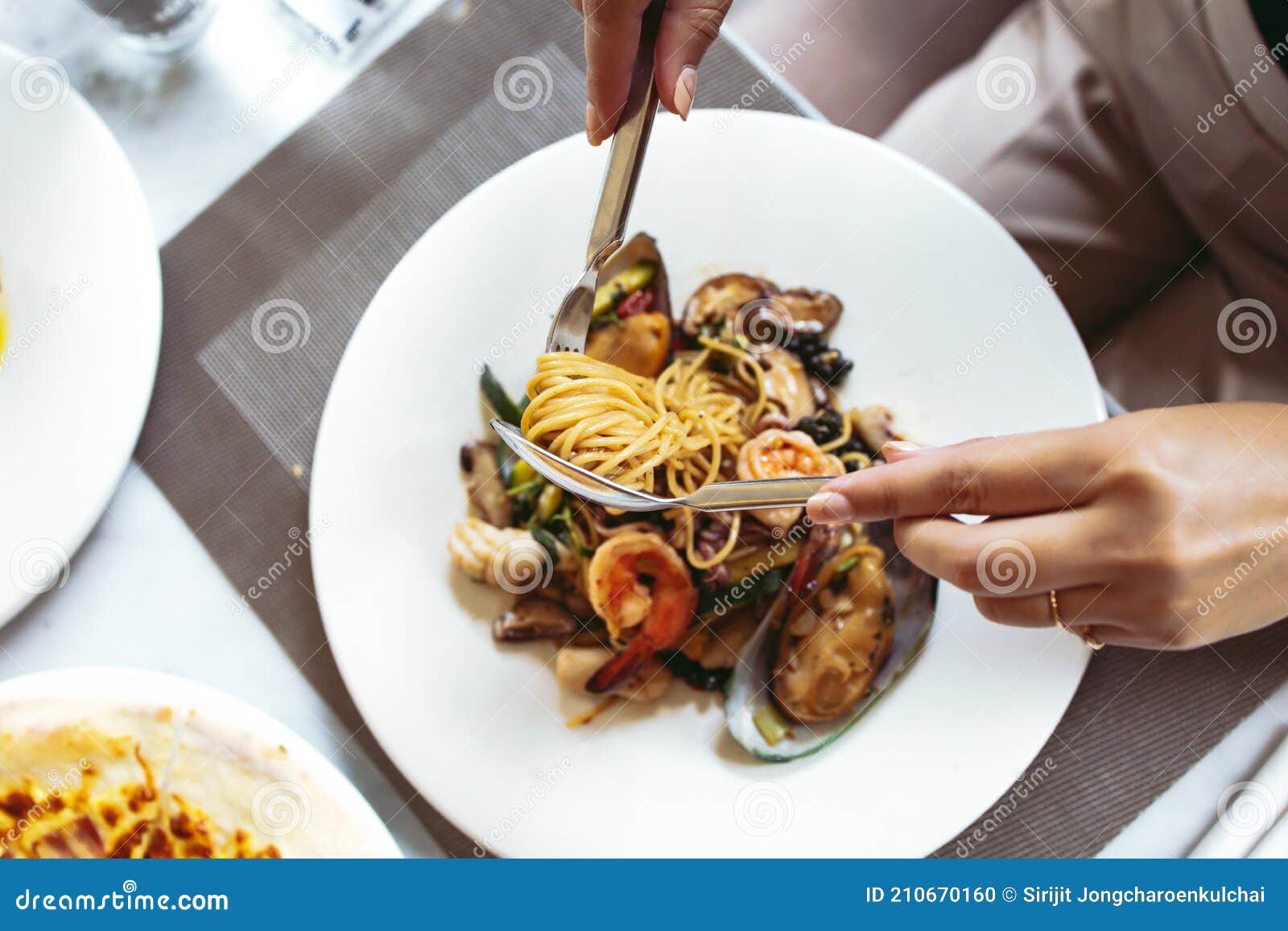 Luxury Table Settings for Fine Dining Served and Decorated Table with ... Luxury Table Settings for Fine Dining Served and Decorated Table with ...