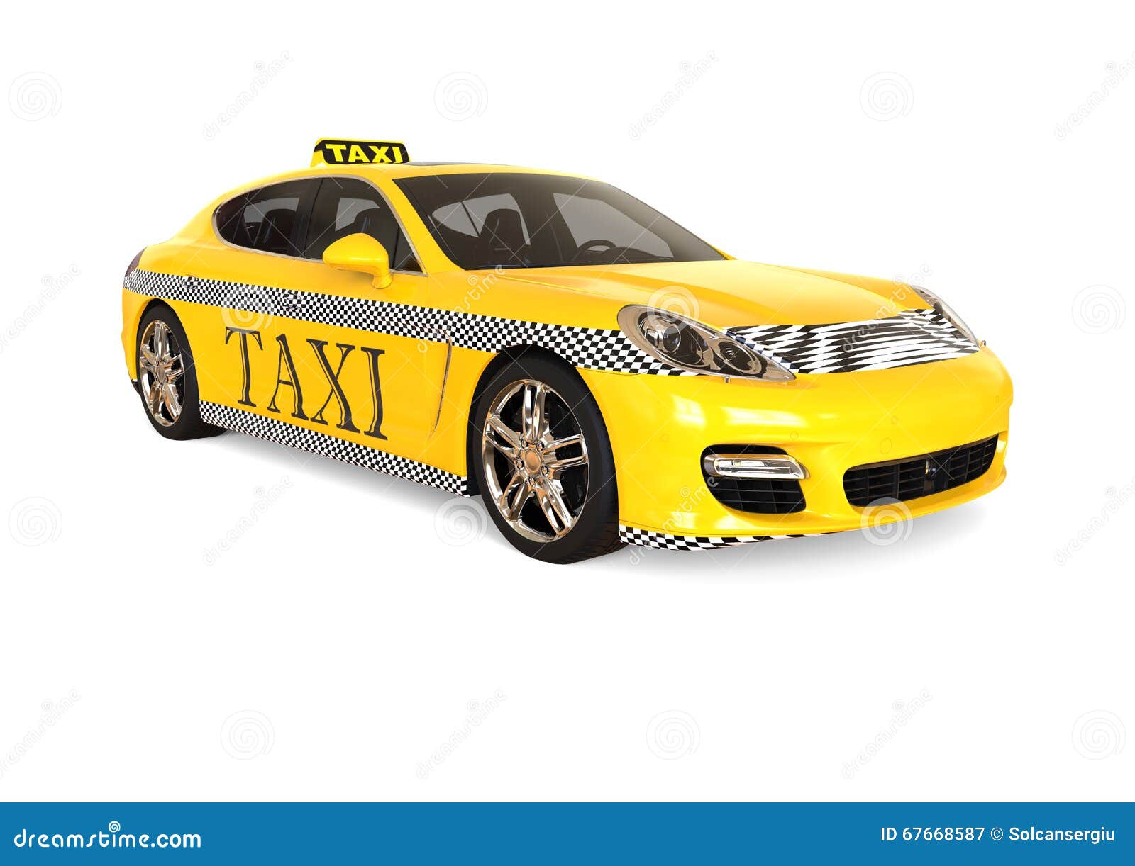 Luxury Taxi concept stock illustration. Illustration of original - 67668587