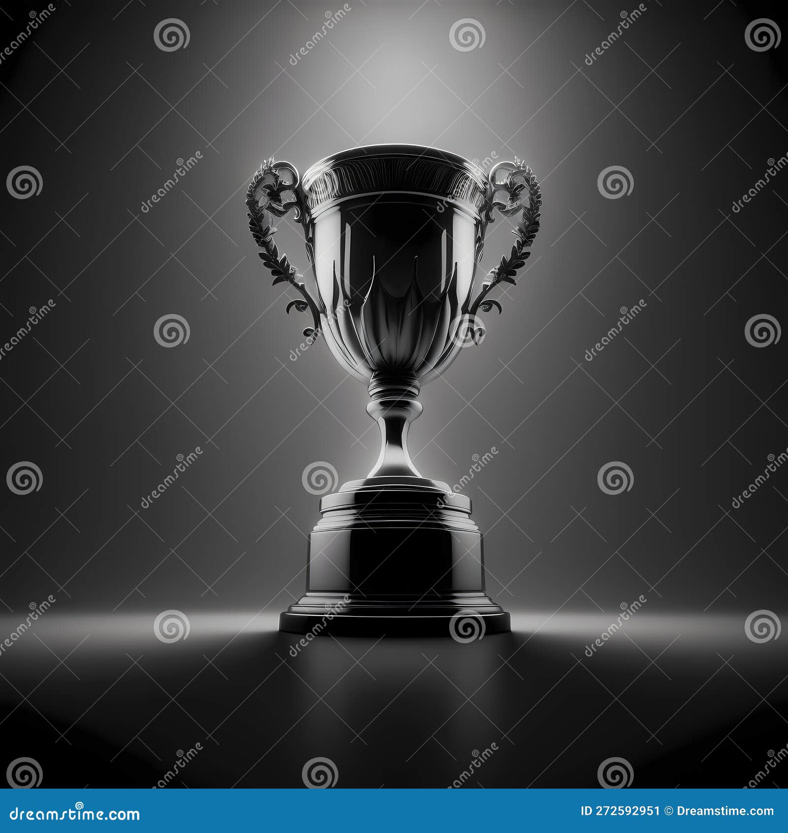 Luxury Trophy for Winner. Generative AI Stock Illustration ...