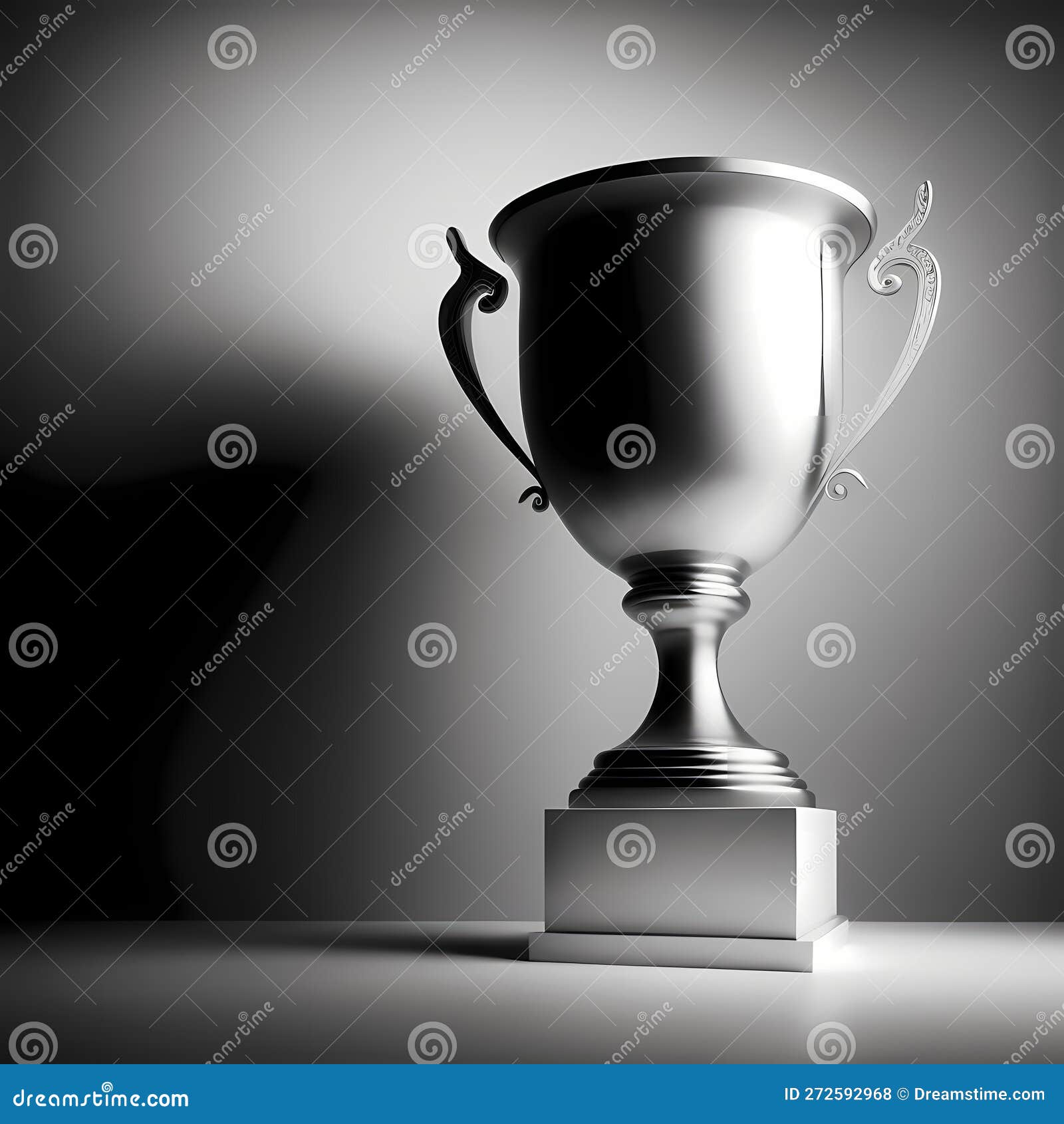 Luxury Trophy for Winner. Generative AI Stock Illustration ...