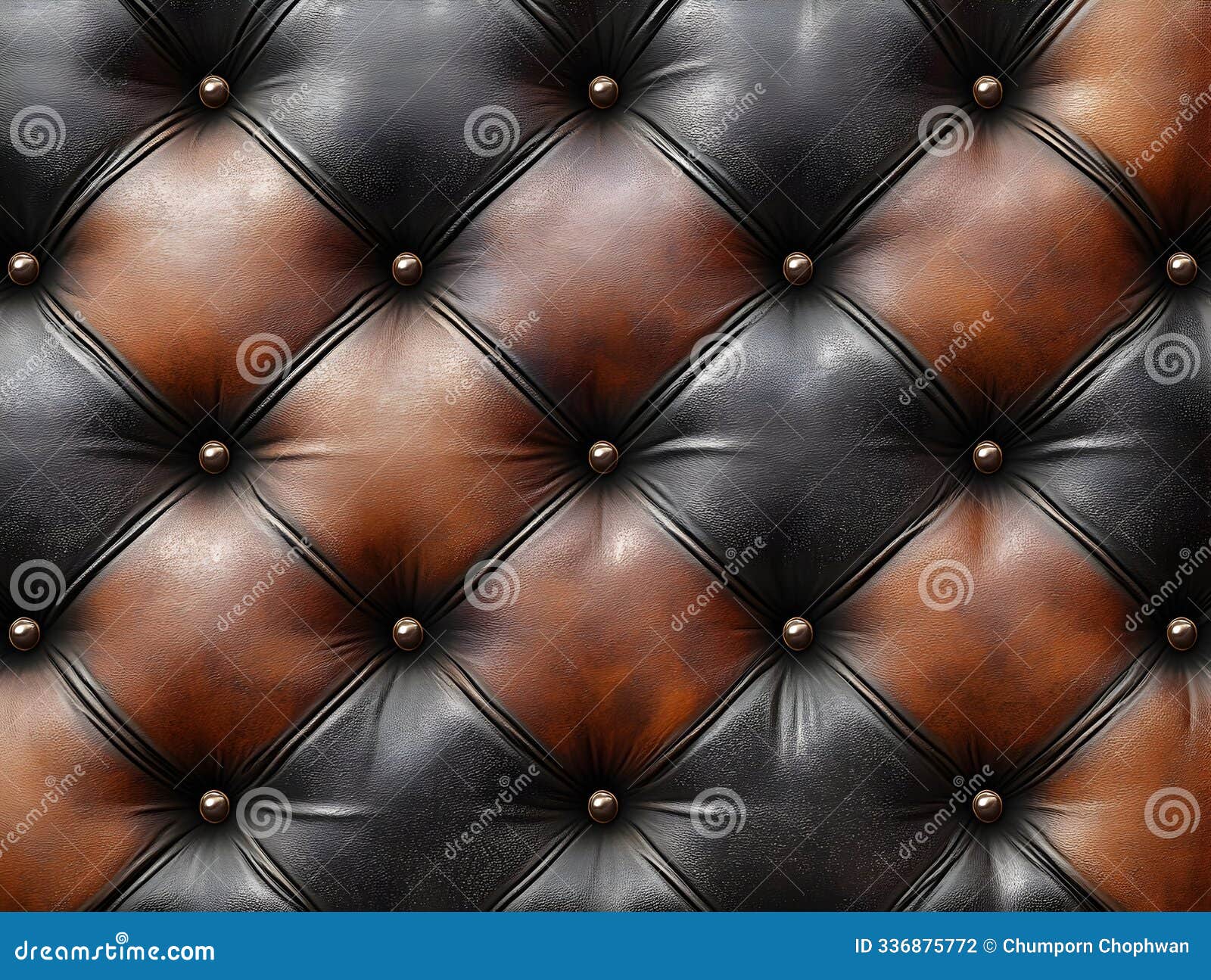 Luxury Tufted Leather Texture Illustrated in 3D Rendering Stock ...