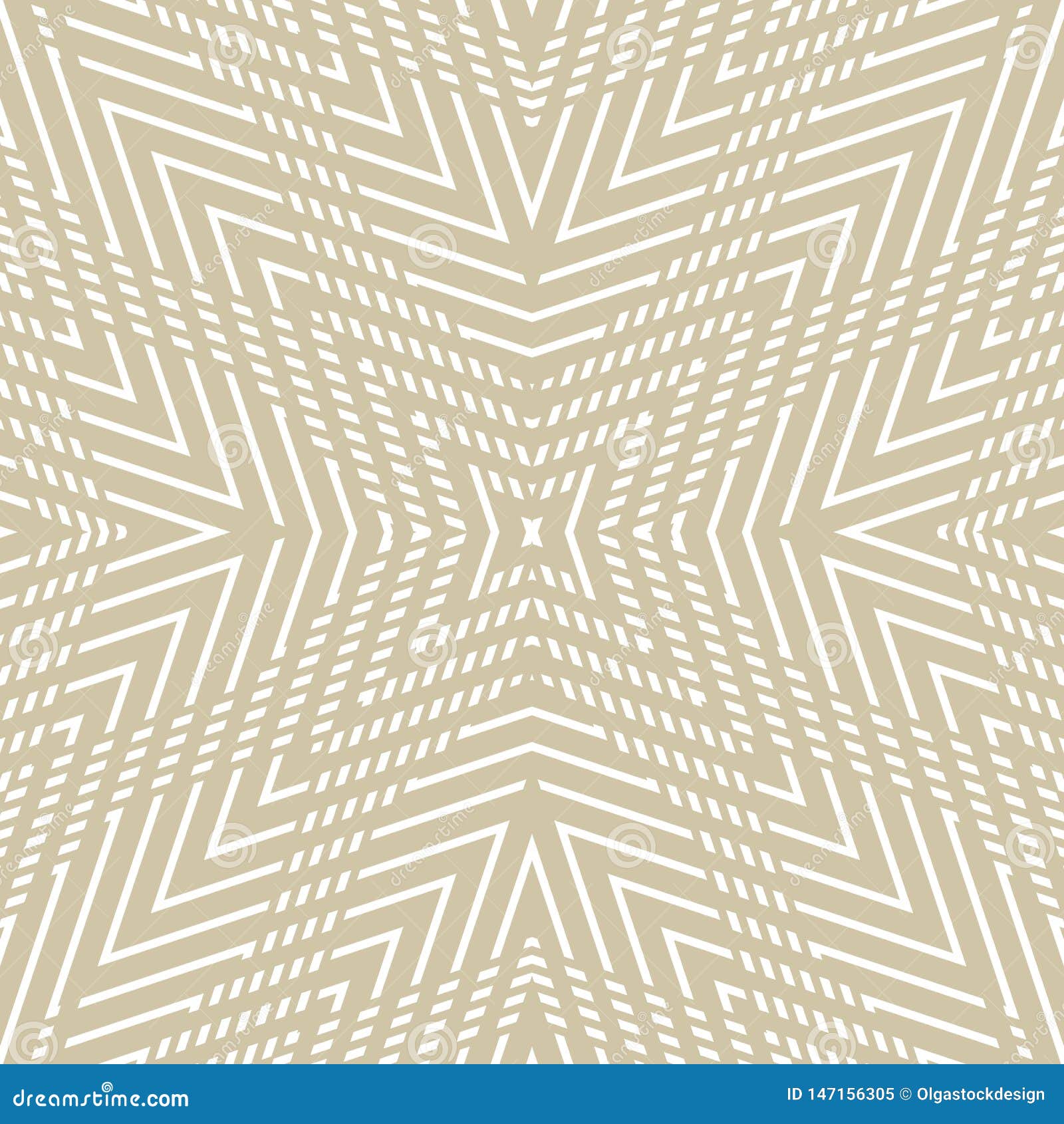 Luxury Vector Golden Geometric Seamless Pattern with Crossing Diagonal ...