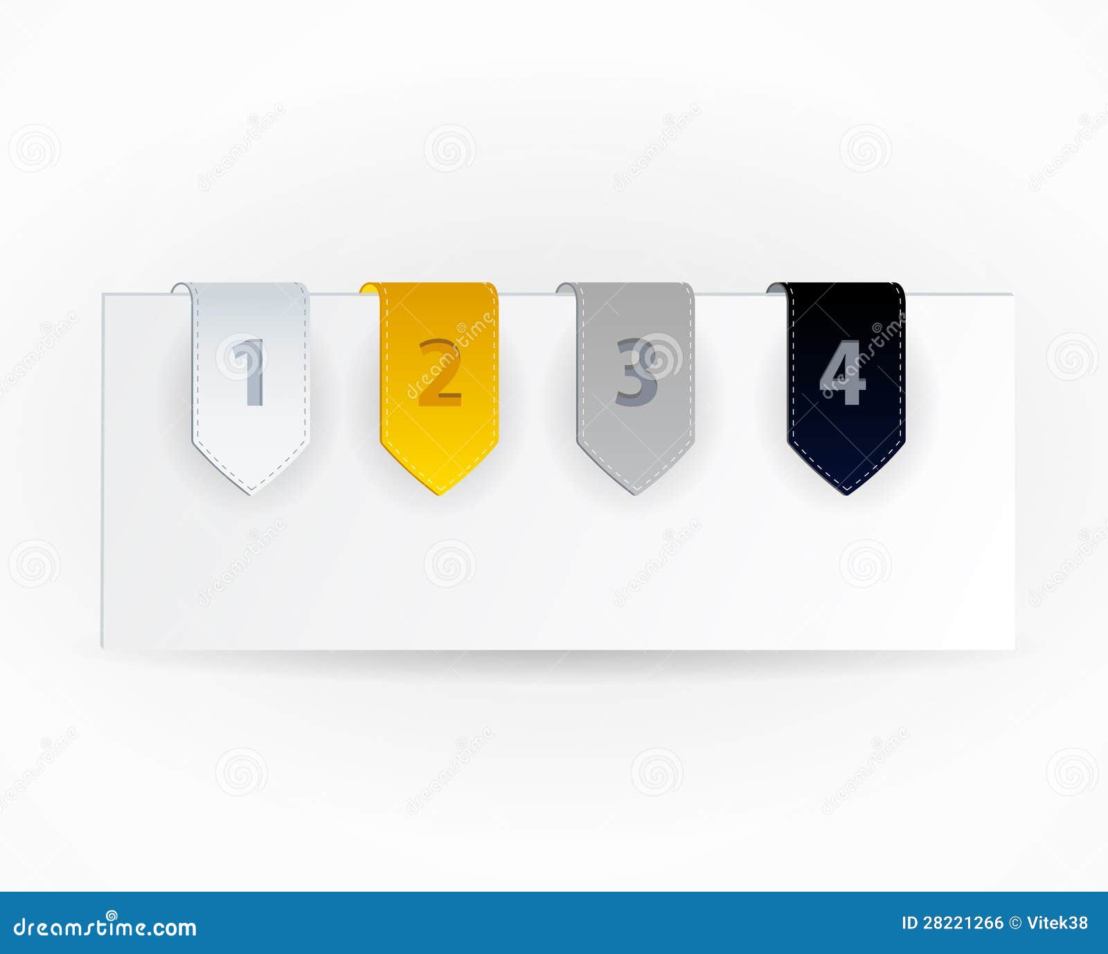 Luxury Vector Pointers - Ribbon Arrow. Stock Vector - Illustration of ...